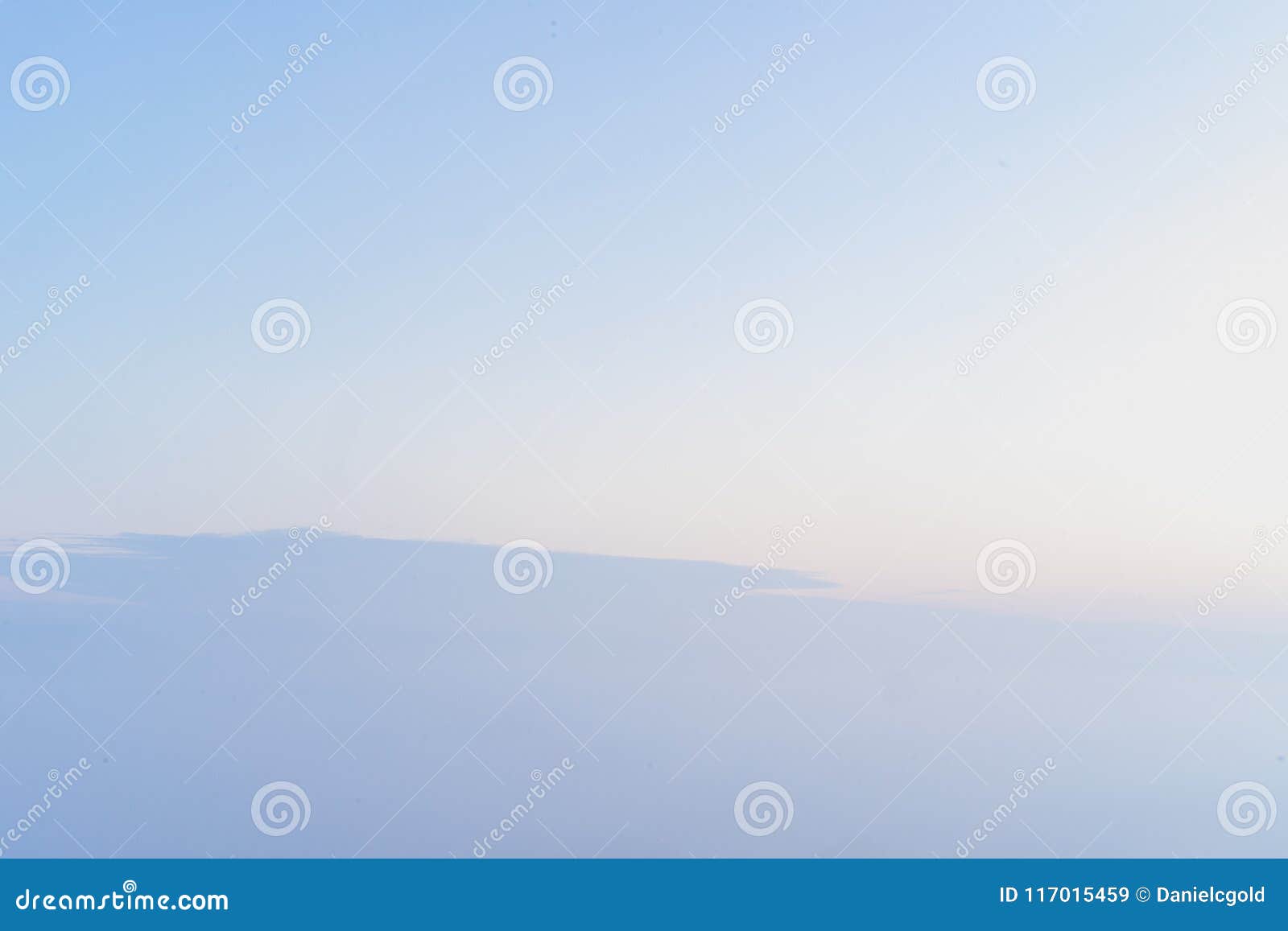 Lightly colored blue sky stock image. Image of landscape - 117015459