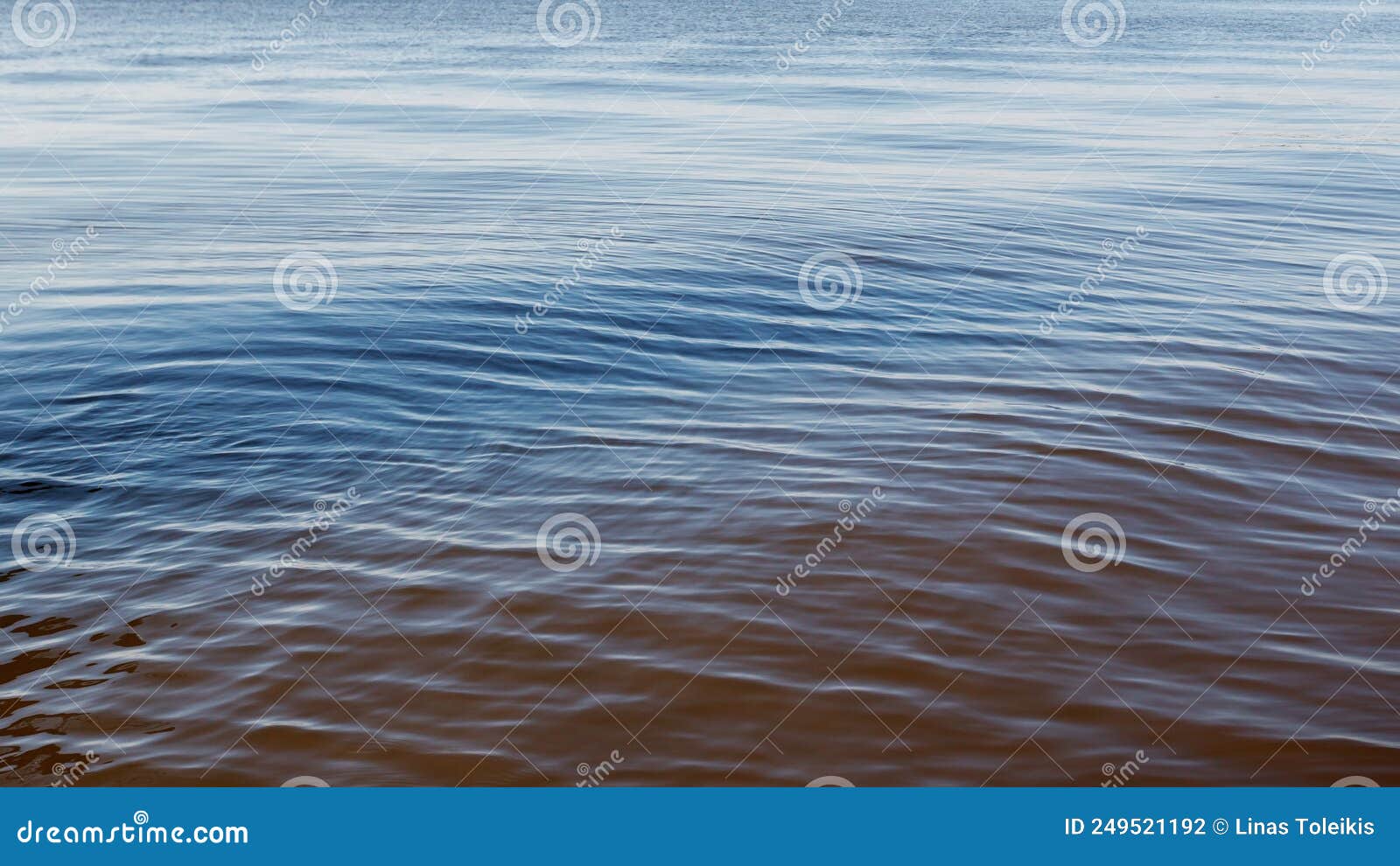 Lightly Wavy Texture of the Water Surface of the Lagoon Stock Photo ...