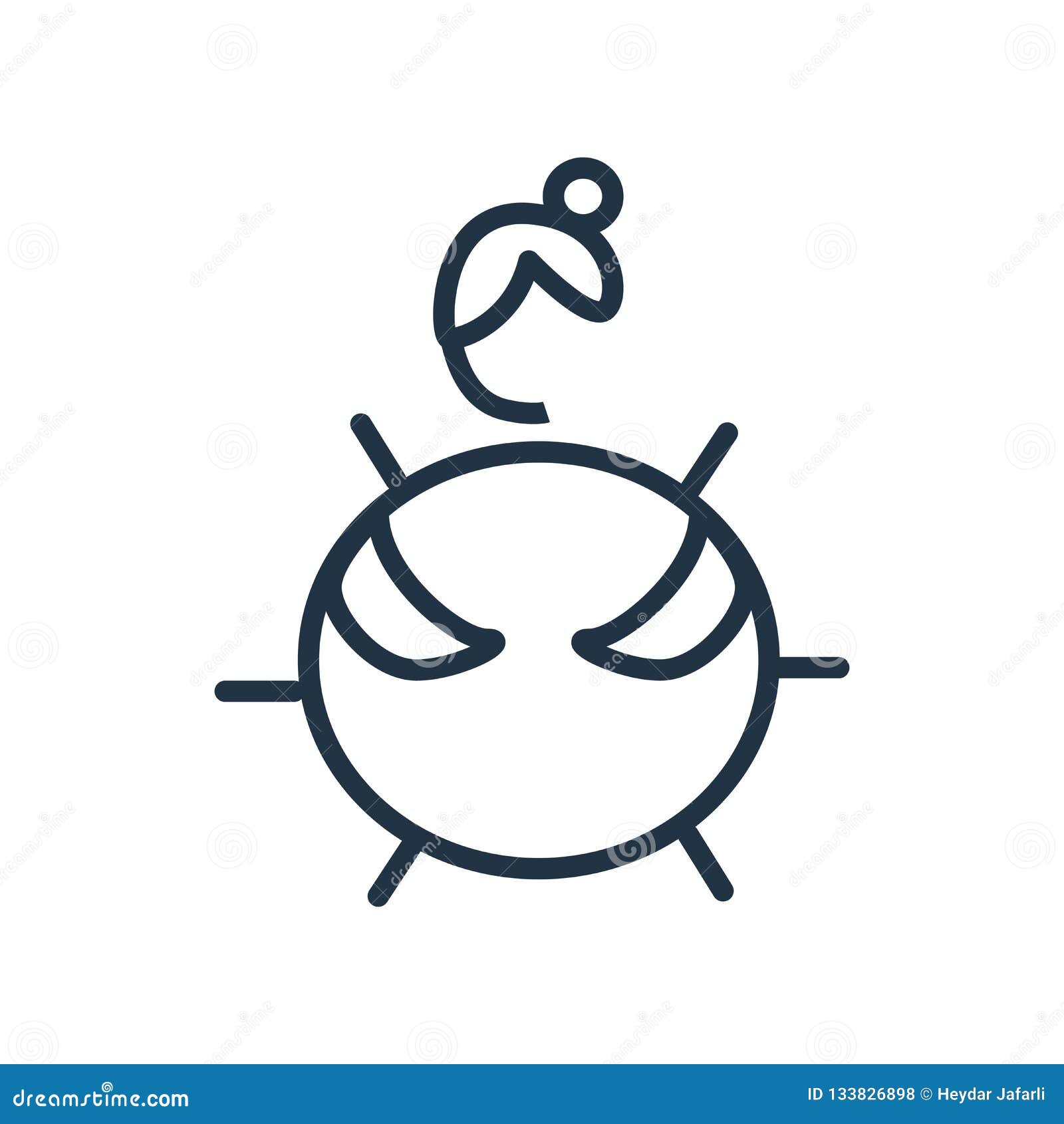 Lightness Icon Vector Isolated on White Background, Lightness Si Stock ...