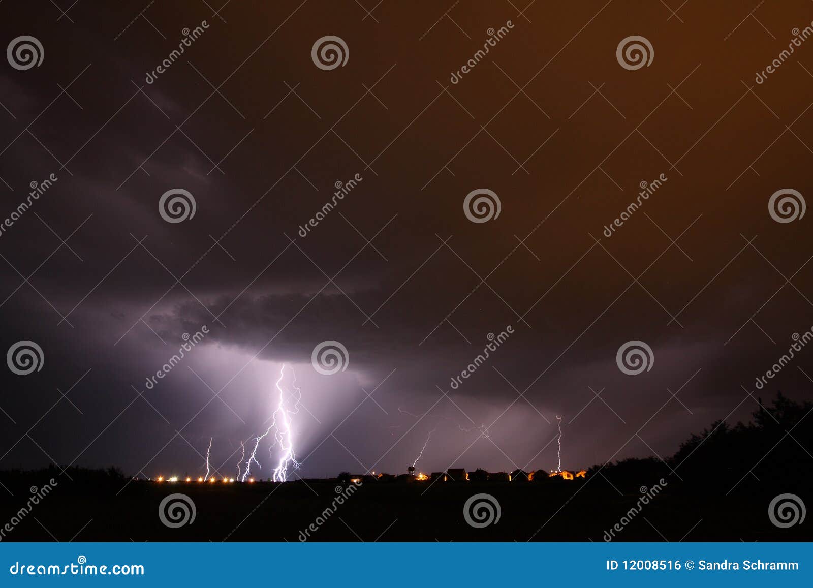 Lightning stock photo. Image of electric, flash, striking - 12008516