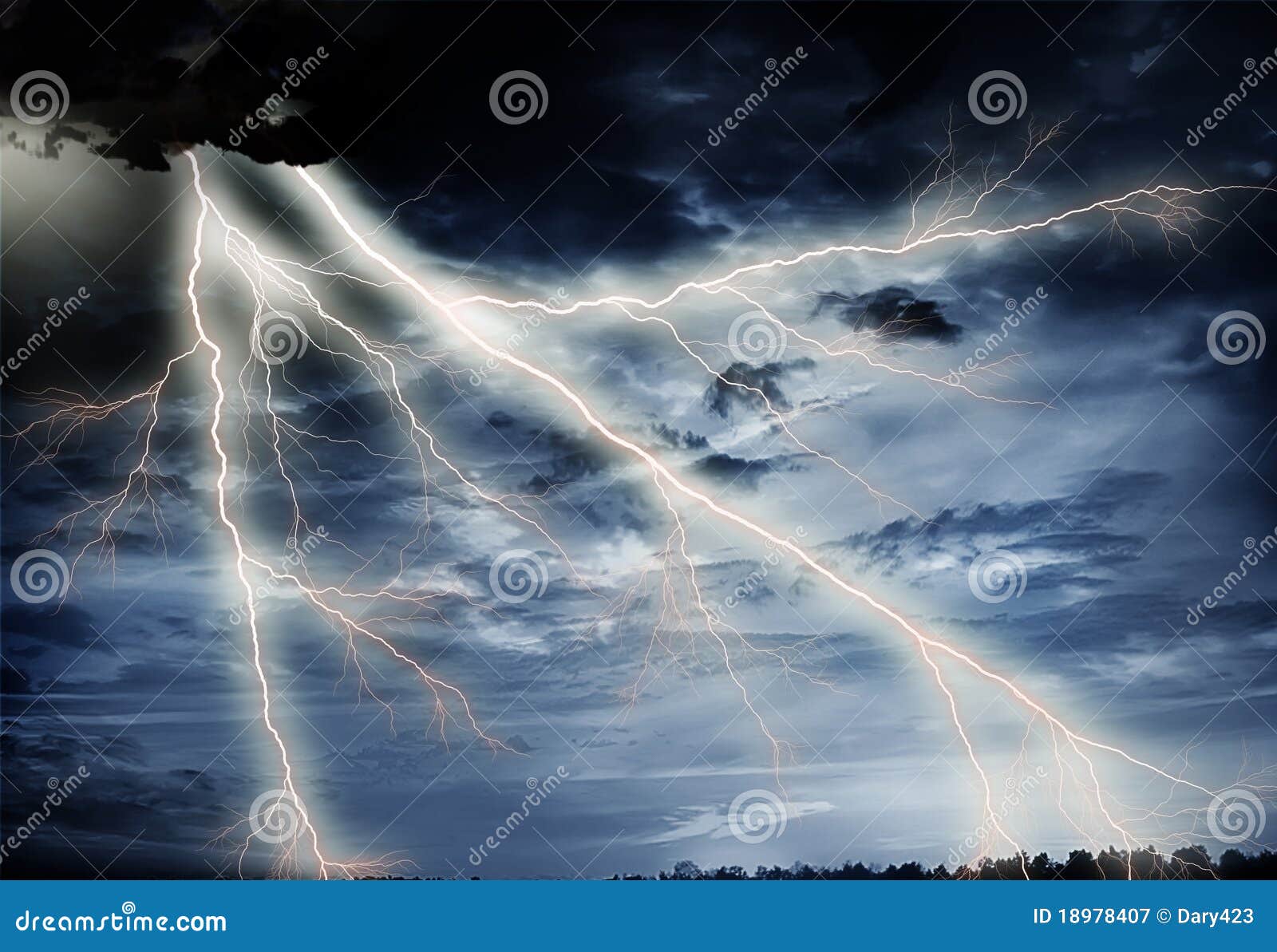 Lightning stock image. Image of lightning, power, spectacular - 18978407