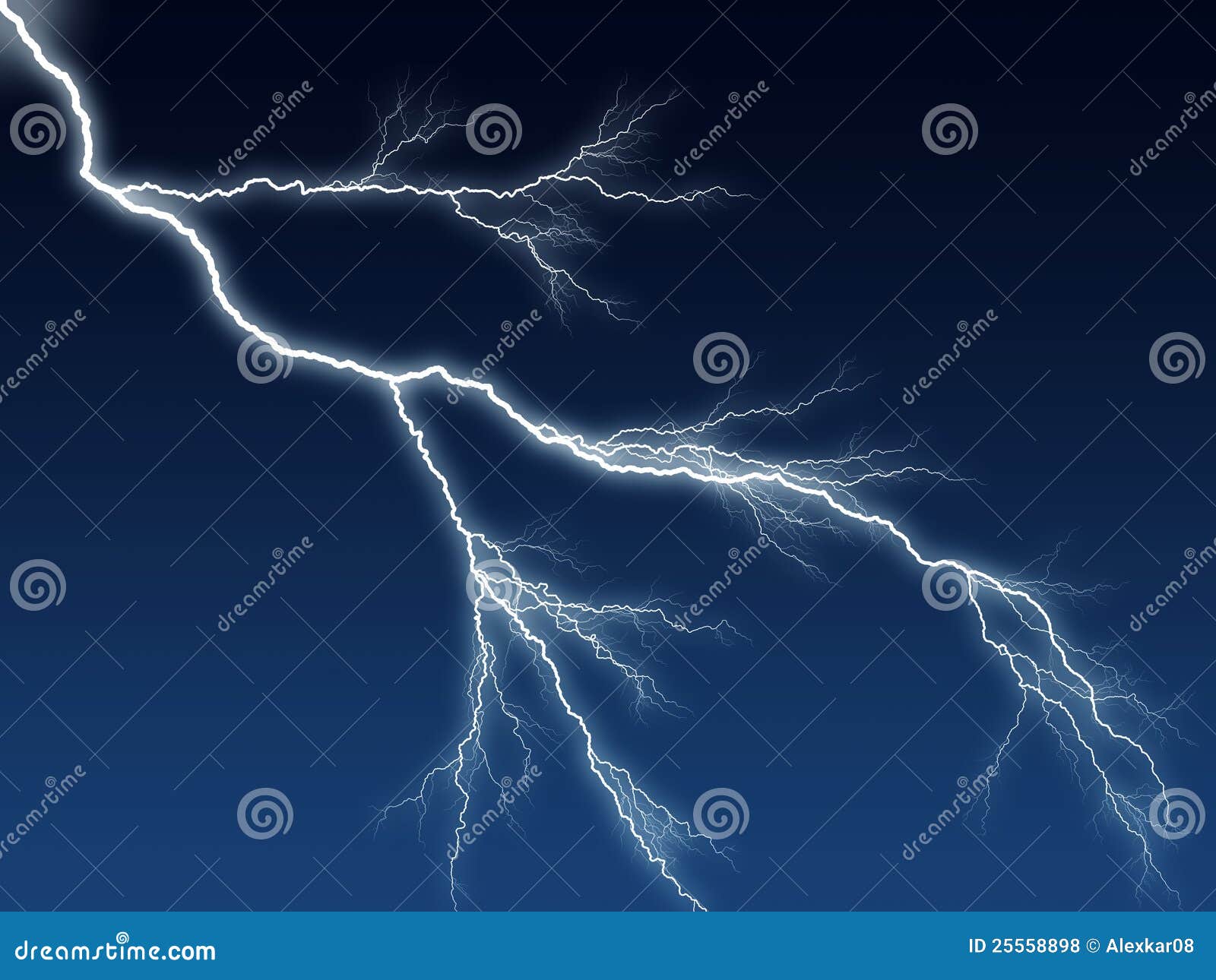 Lightning stock illustration. Illustration of painting - 25558898