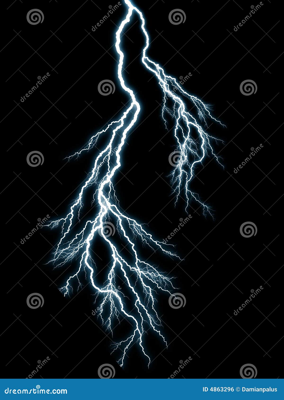 Lightning stock illustration. Illustration of danger, excite - 4863296