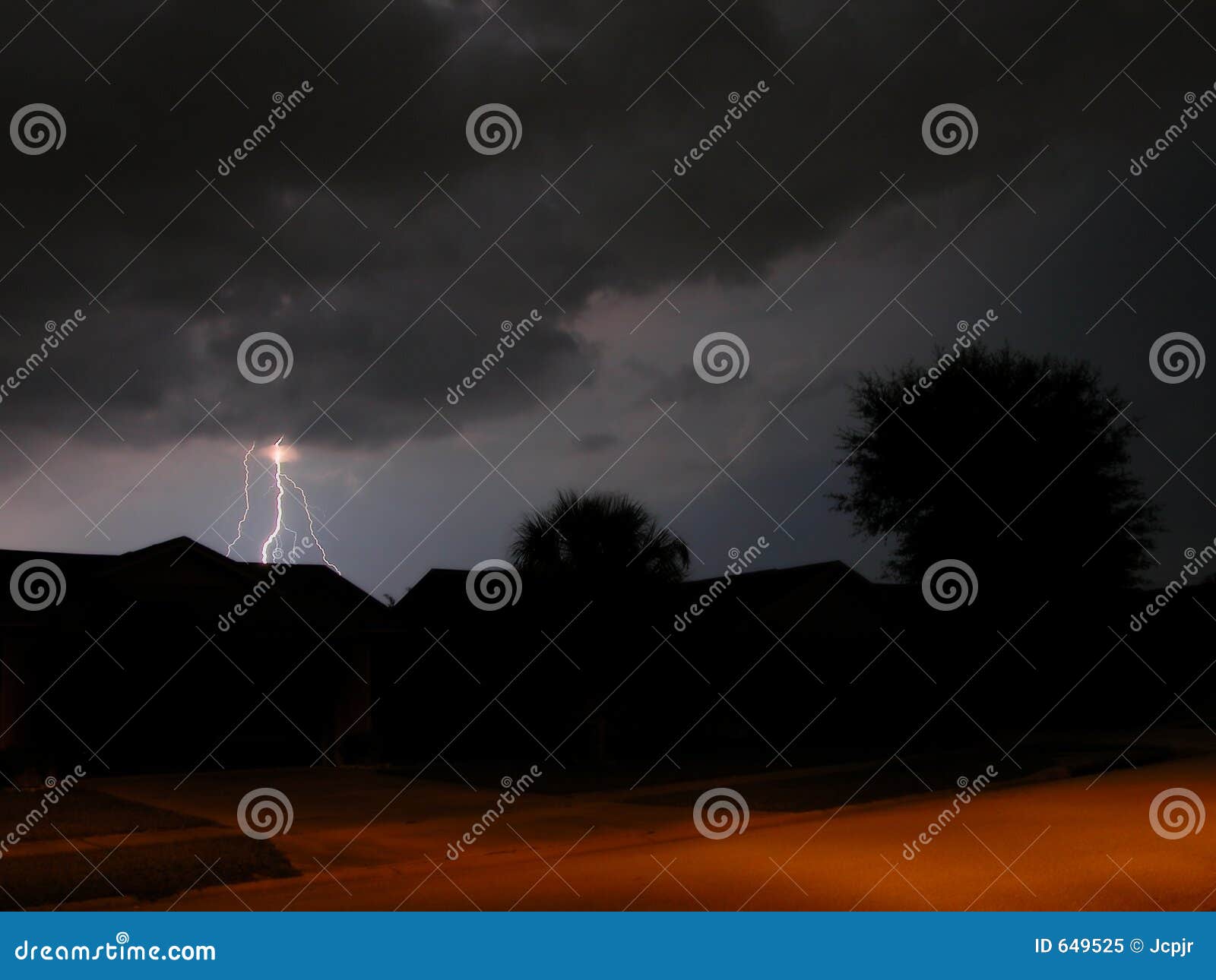 Lightning stock image. Image of power, rain, rage, night - 649525