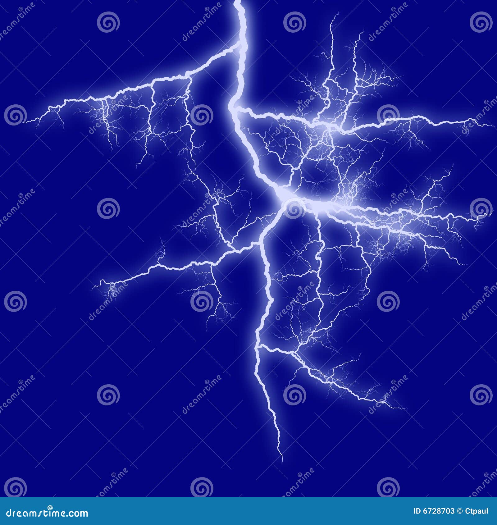 Lightning stock illustration. Illustration of storm, electrical - 6728703