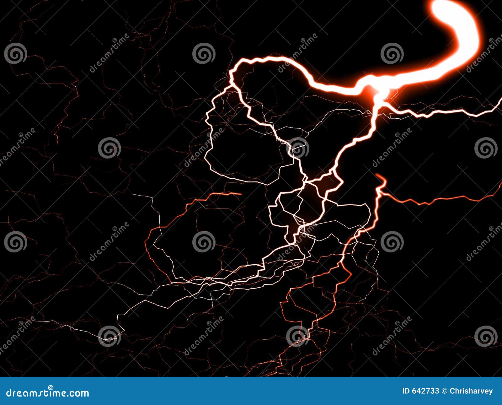 Lightning 7 stock image. Image of electrical, night, reaction - 642733