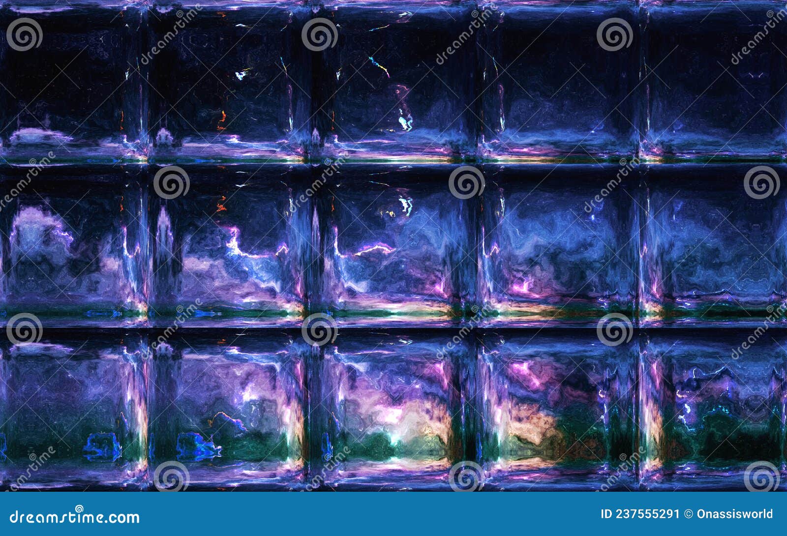 Lightning Abstract. Storms Abstracts Backgrounds Stock Illustration ...