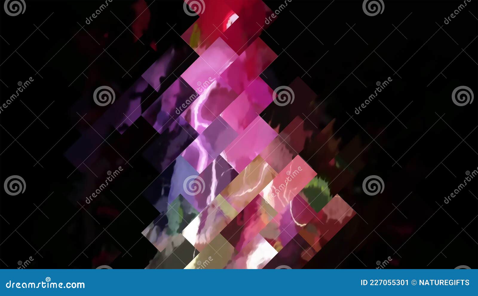 Lightning Abstract Thunderstorm Digital Rendering Stock Illustration ...