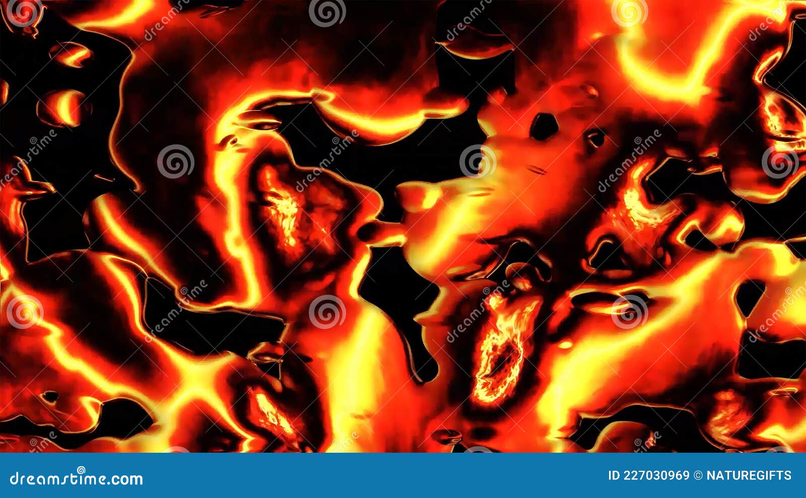 Lightning Abstract Thunderstorm Digital Rendering Stock Illustration ...