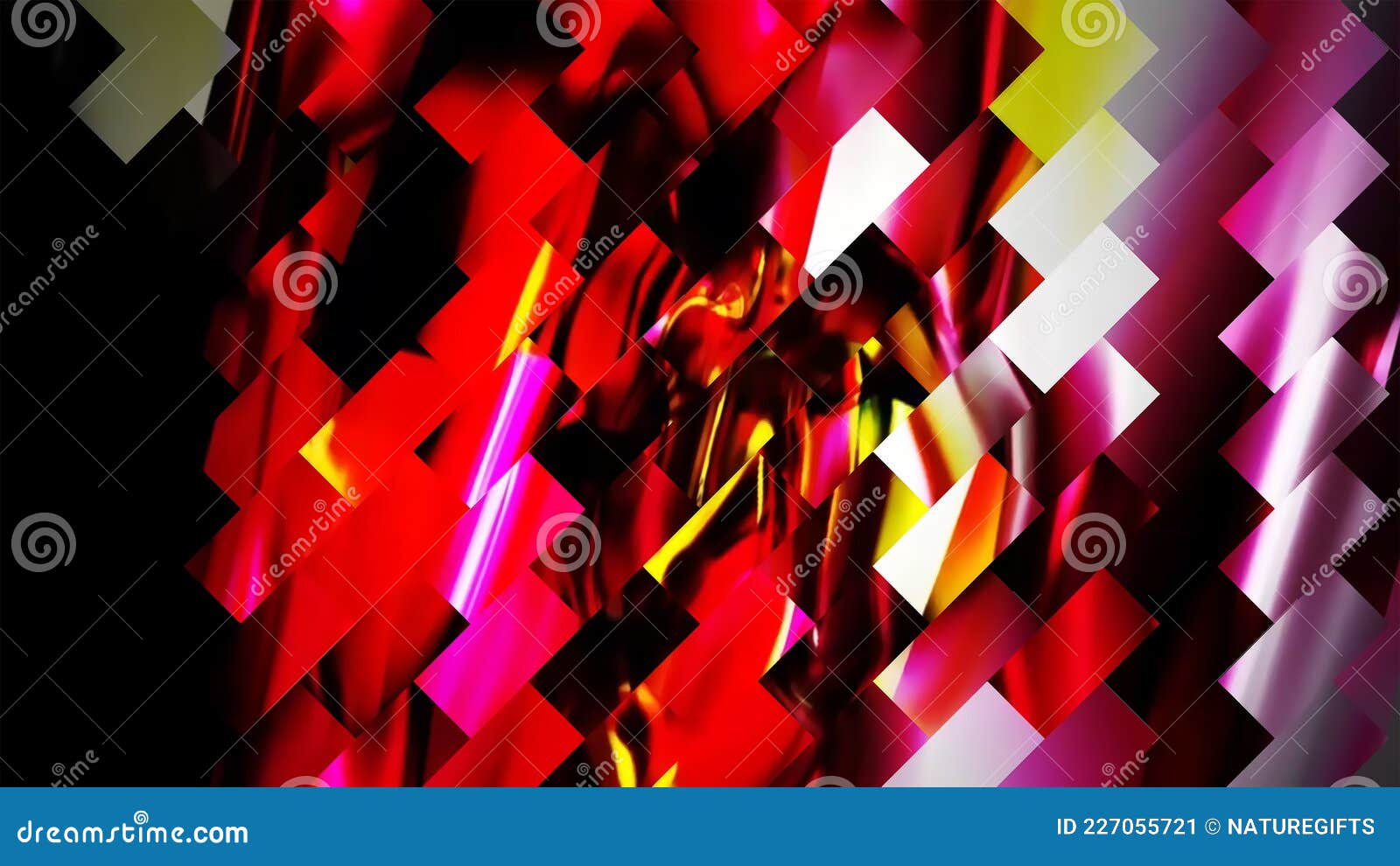 Lightning Abstract Thunderstorm Digital Rendering Stock Illustration ...