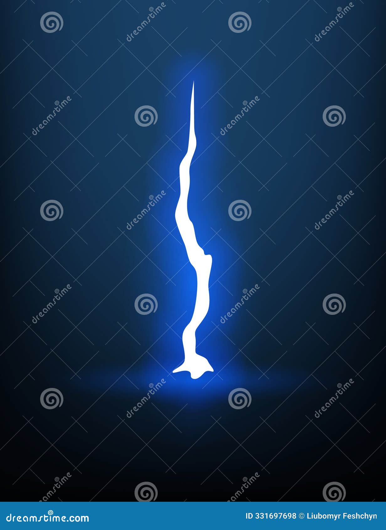 Lightning Animation. Animated Thunder Ground Fx Effect Cartoon Electric ...