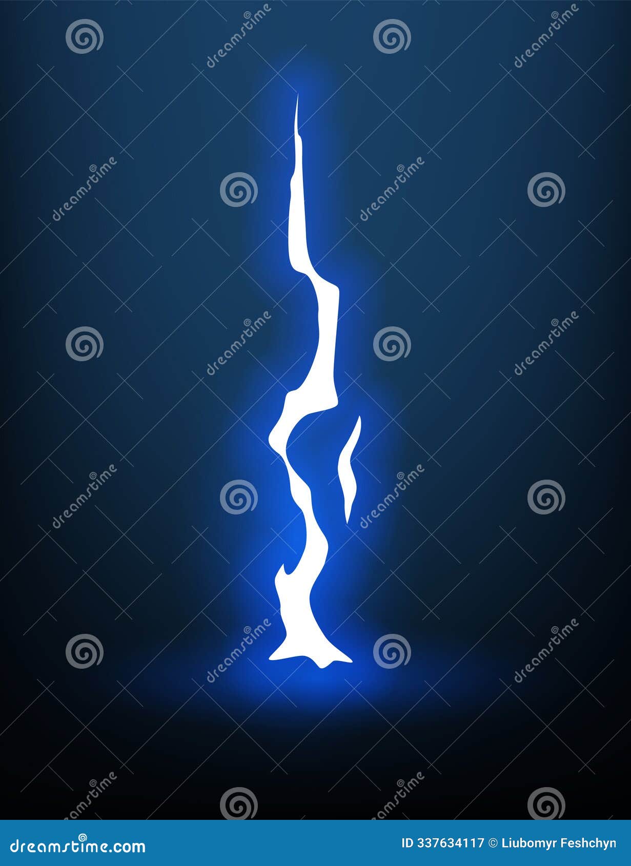 Lightning Animation With Sparks. Electricity Thunderbolt Danger, Light ...