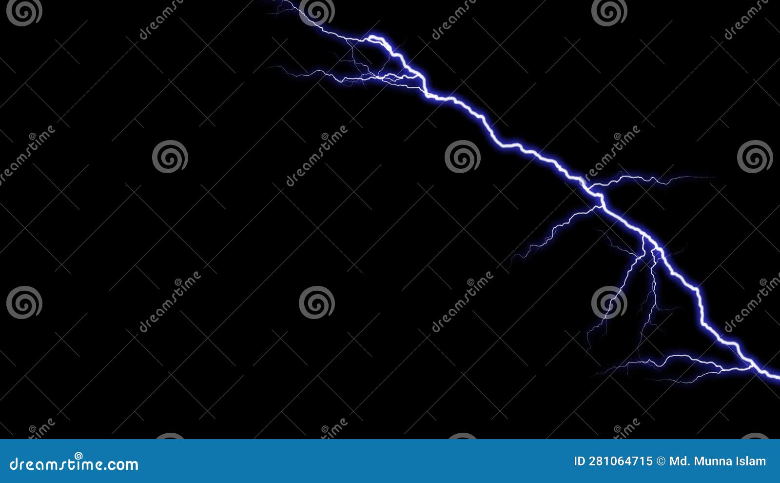 Lightning Background. Realistic Natural Lightning Effects Stock ...