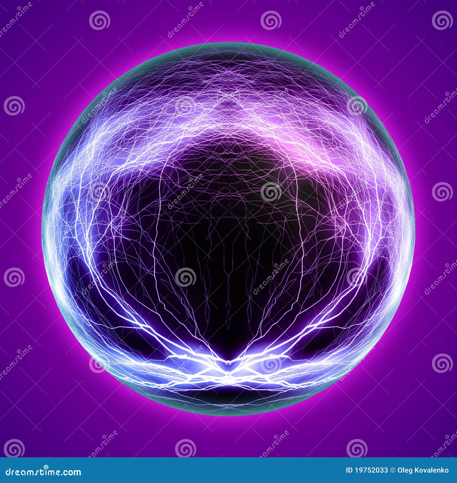 Lightning Balls stock illustration. Illustration of effect - 19752033