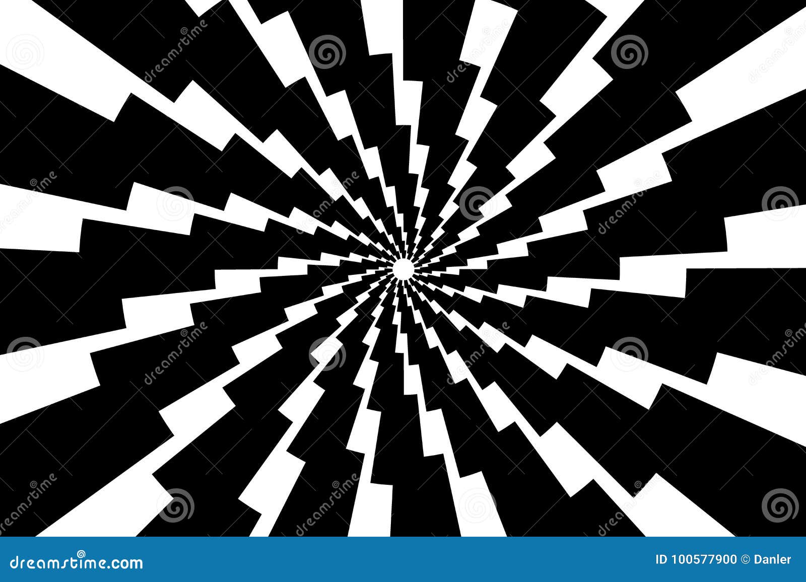 Lightning Bolt - Abstract Geometric Vector Pattern Stock Vector ...