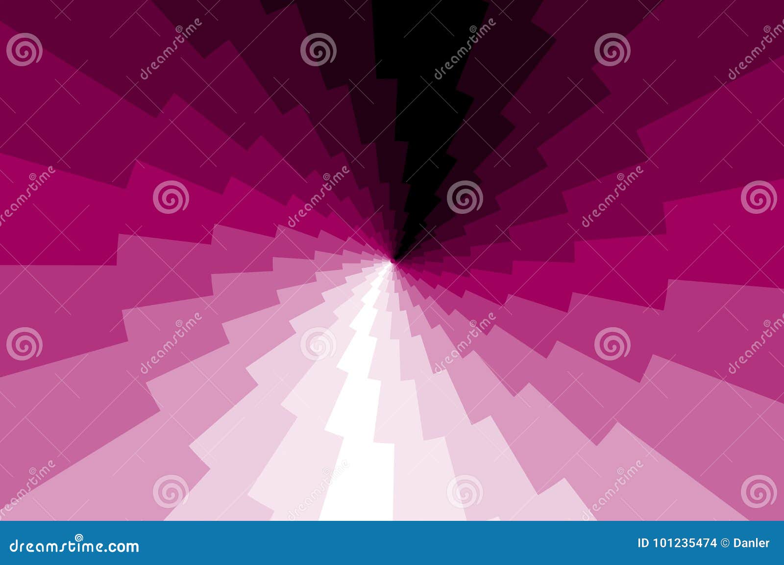 Lightning Bolt - Abstract Geometric Vector Pattern Stock Vector ...