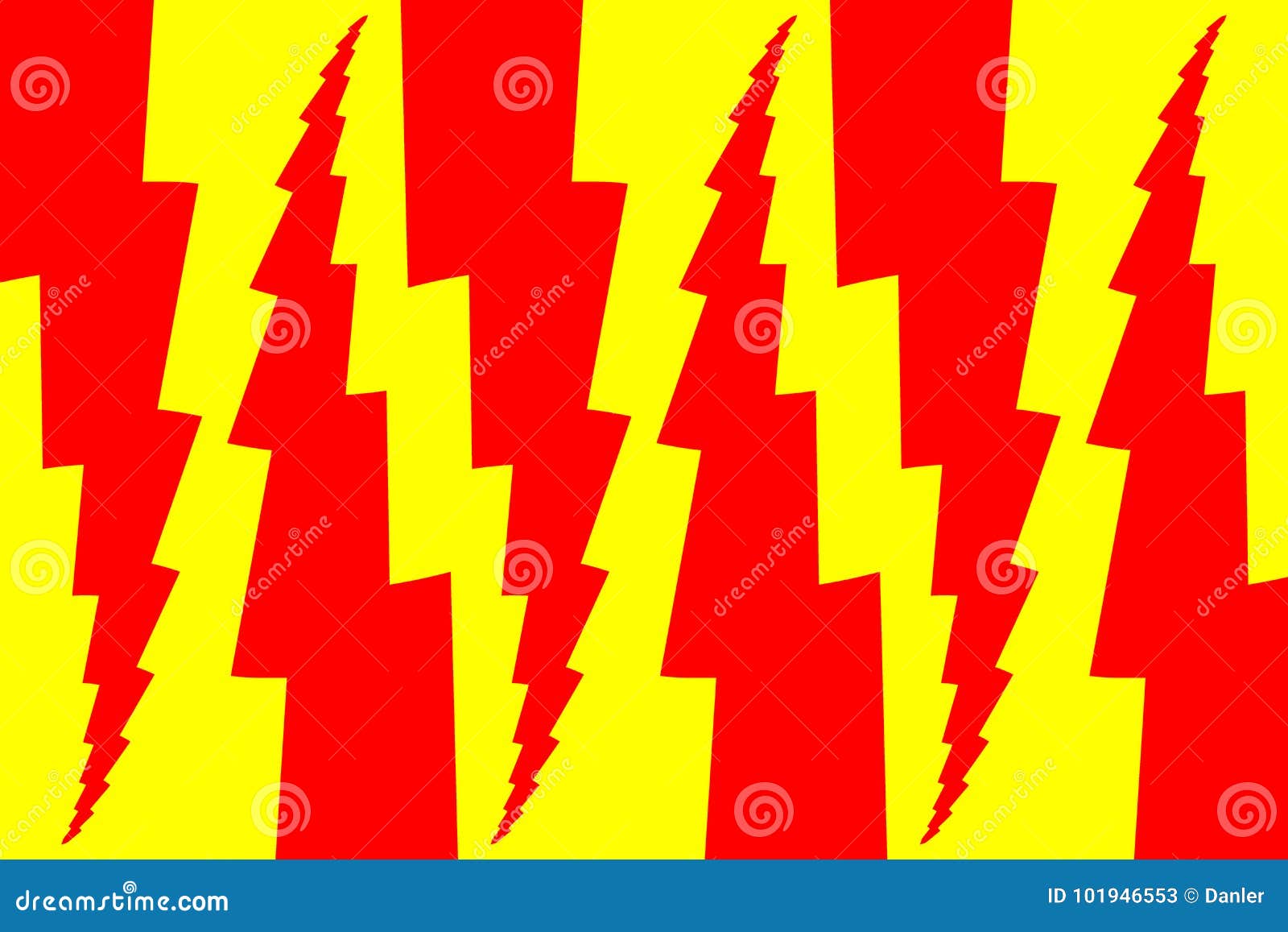 Lightning Bolt - Abstract Geometric Vector Pattern Stock Vector ...