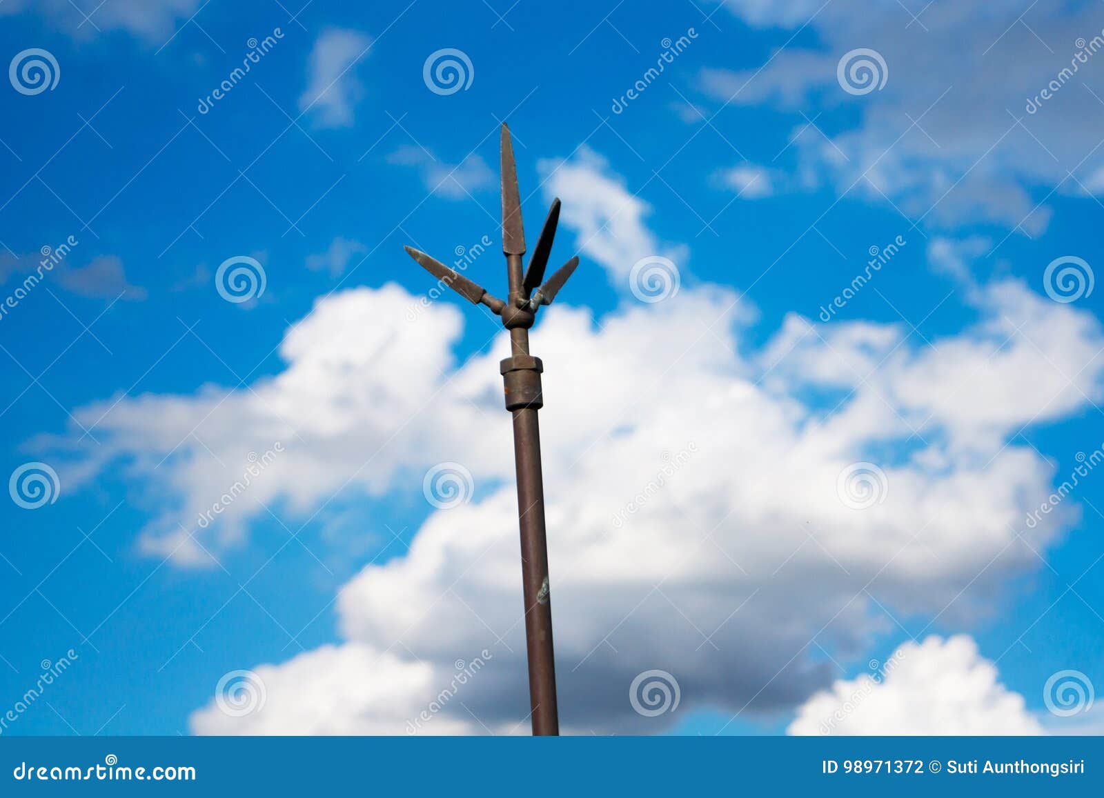 Lightning Bolt on the High Overlooking the River. Editorial Photography ...