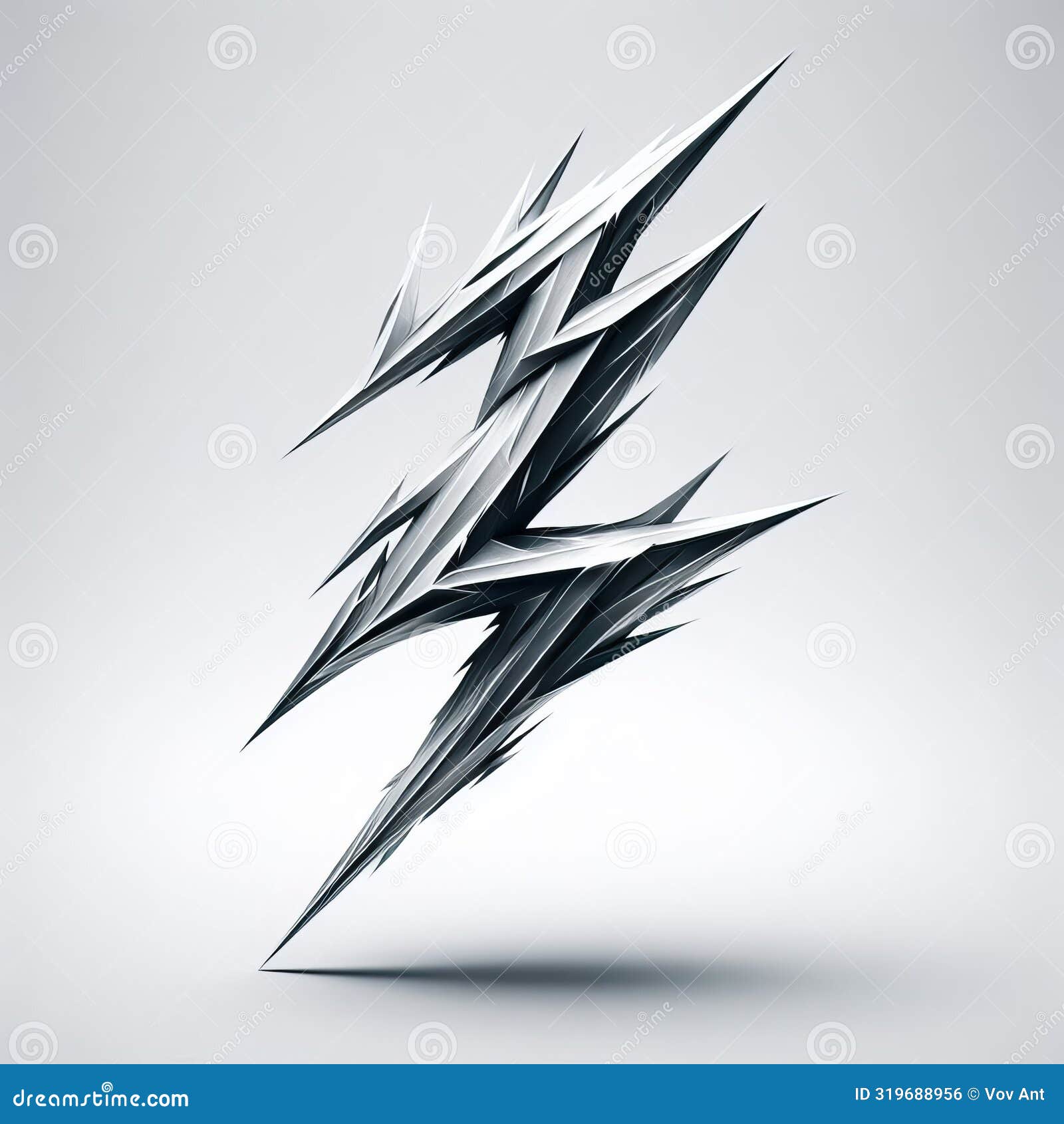Lightning Bolt A Jagged Shape Resembling A Bolt Of Lightning, I Royalty ...
