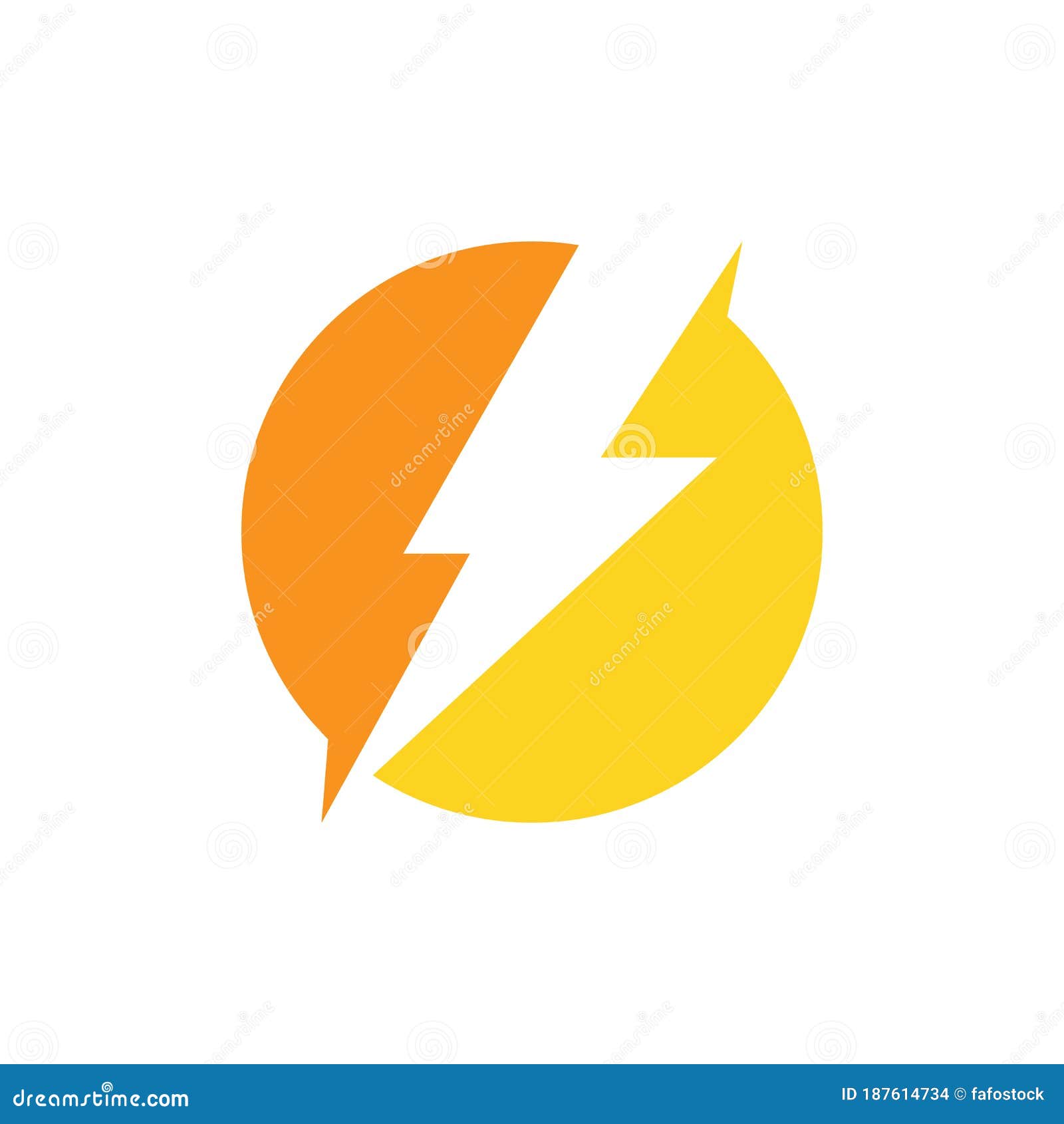 Lightning Bolt Logo Design Template - Vector Stock Vector ...
