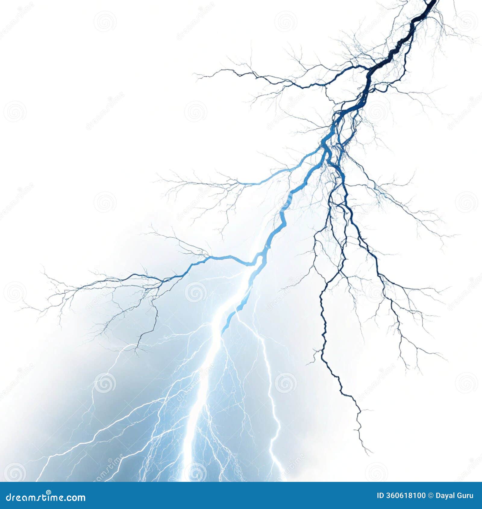 Lightning Bolt Overlay Light Image Isolated on Transparent Background ...