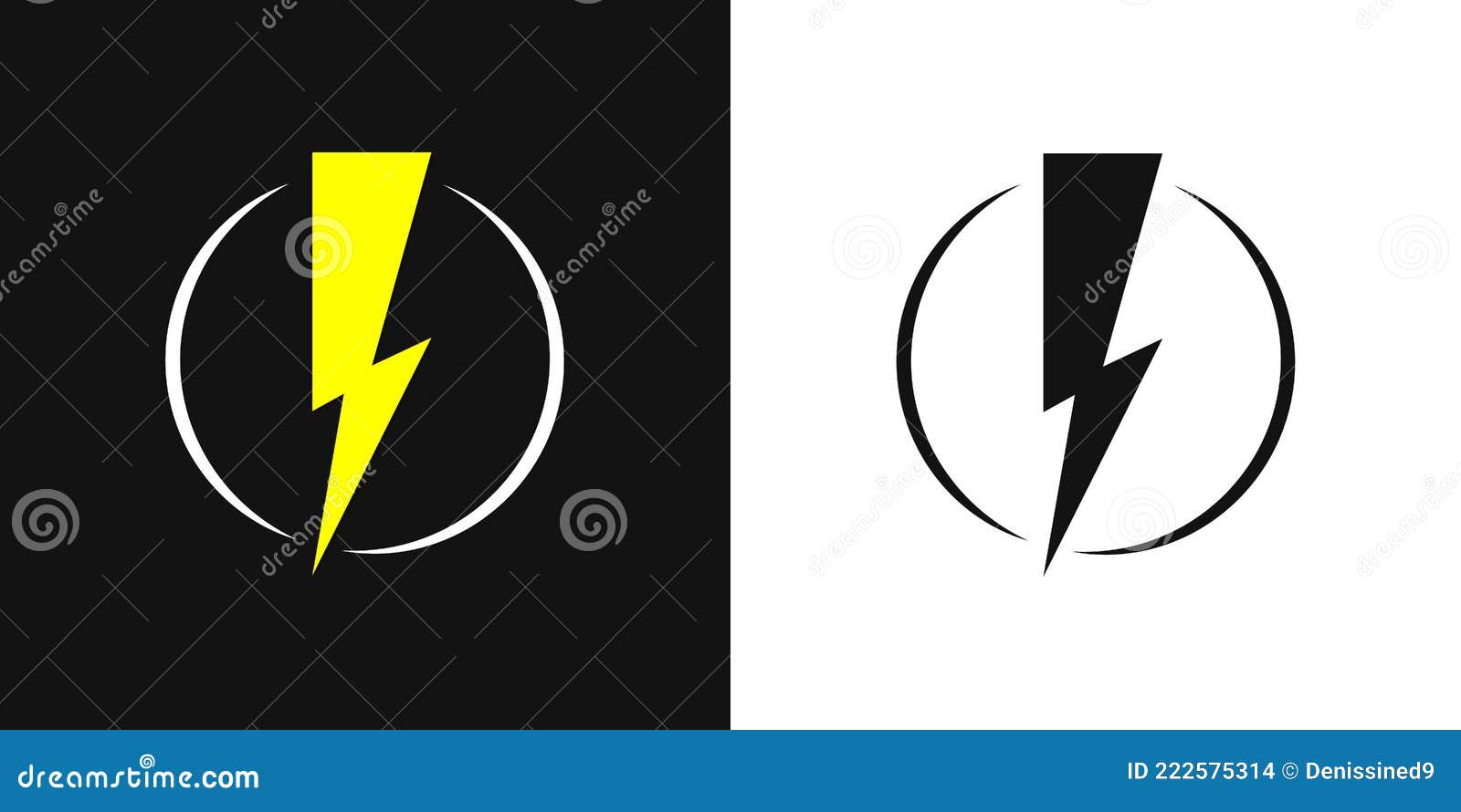 Lightning Bolt, Power Icon, Graphic Design Template, Electric Sign ...