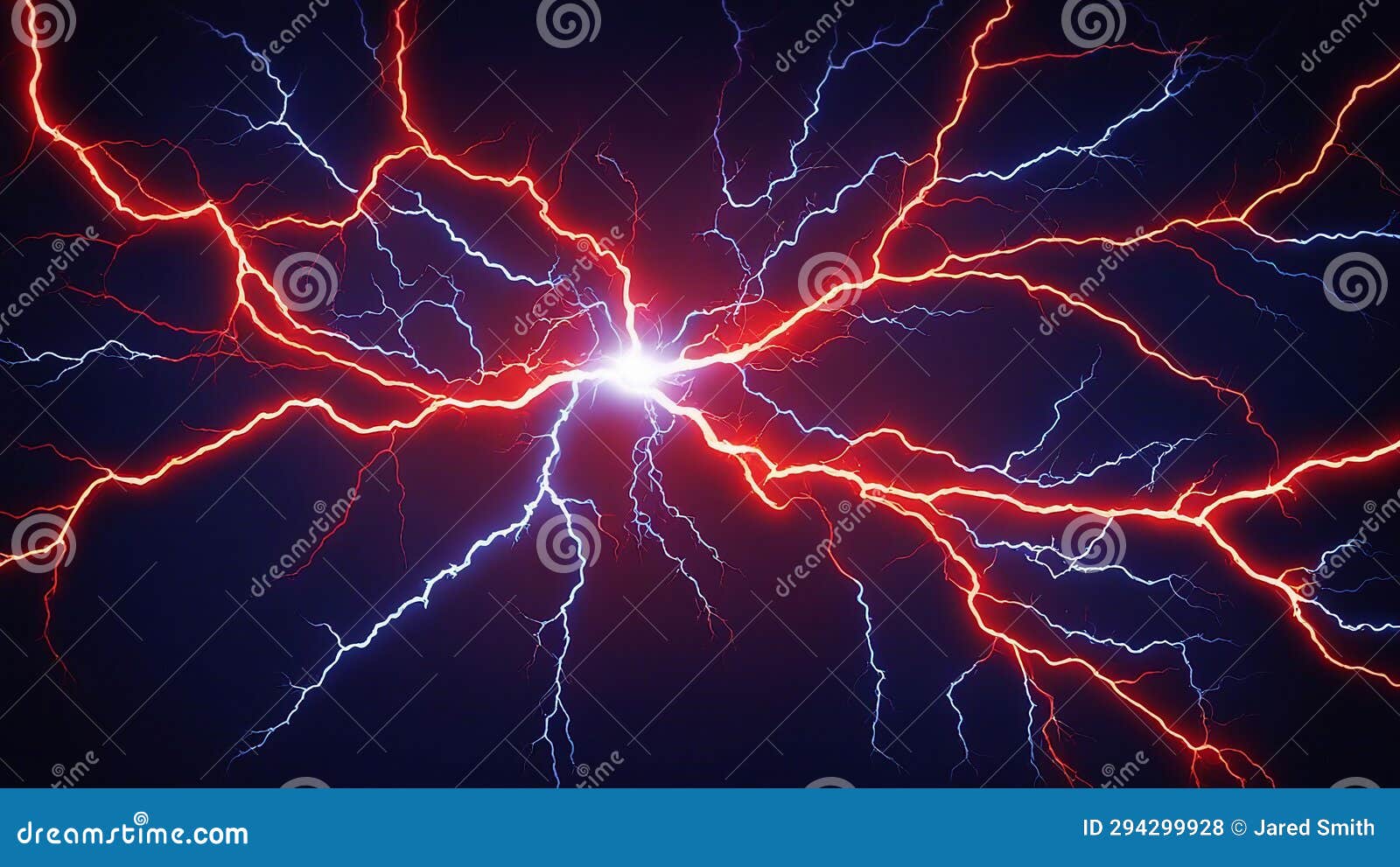 Lightning Bolt _A Striking Image Of A Lightning Bolt With Positive And ...