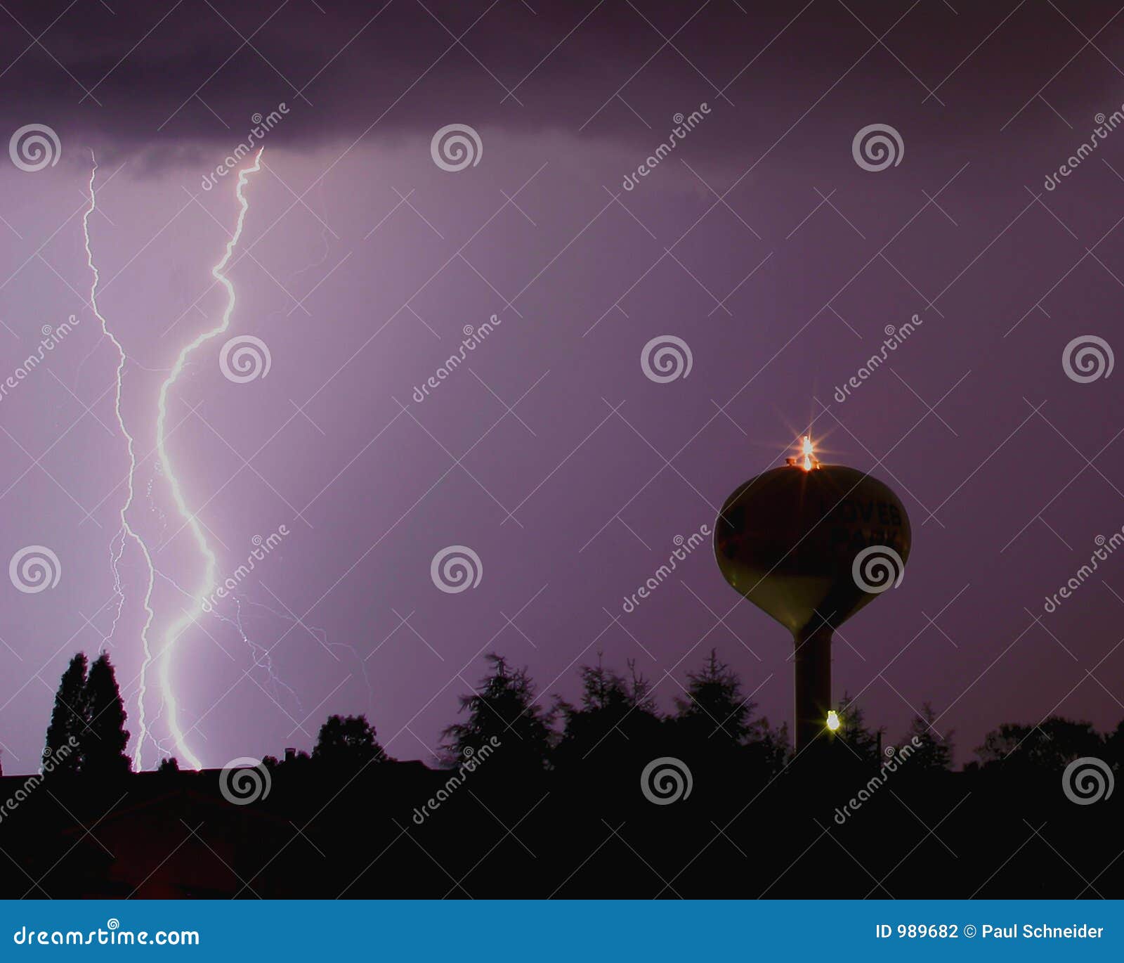 Lightning Rod Tower Stock Photo | CartoonDealer.com #278683980