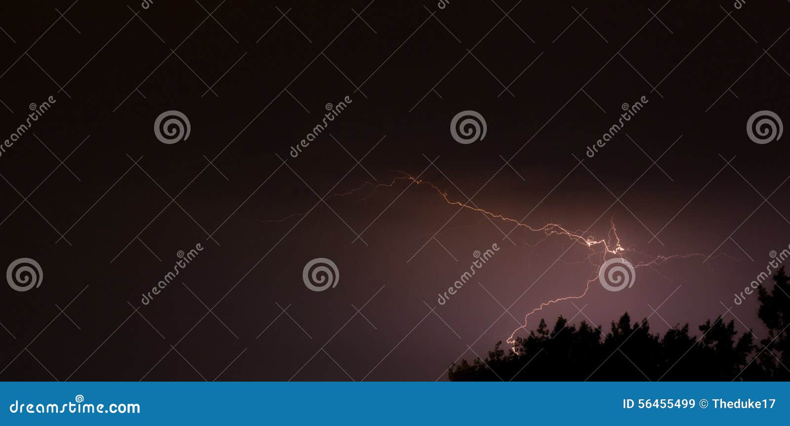 Lightning stock image. Image of power, force, shock, flash - 56455499