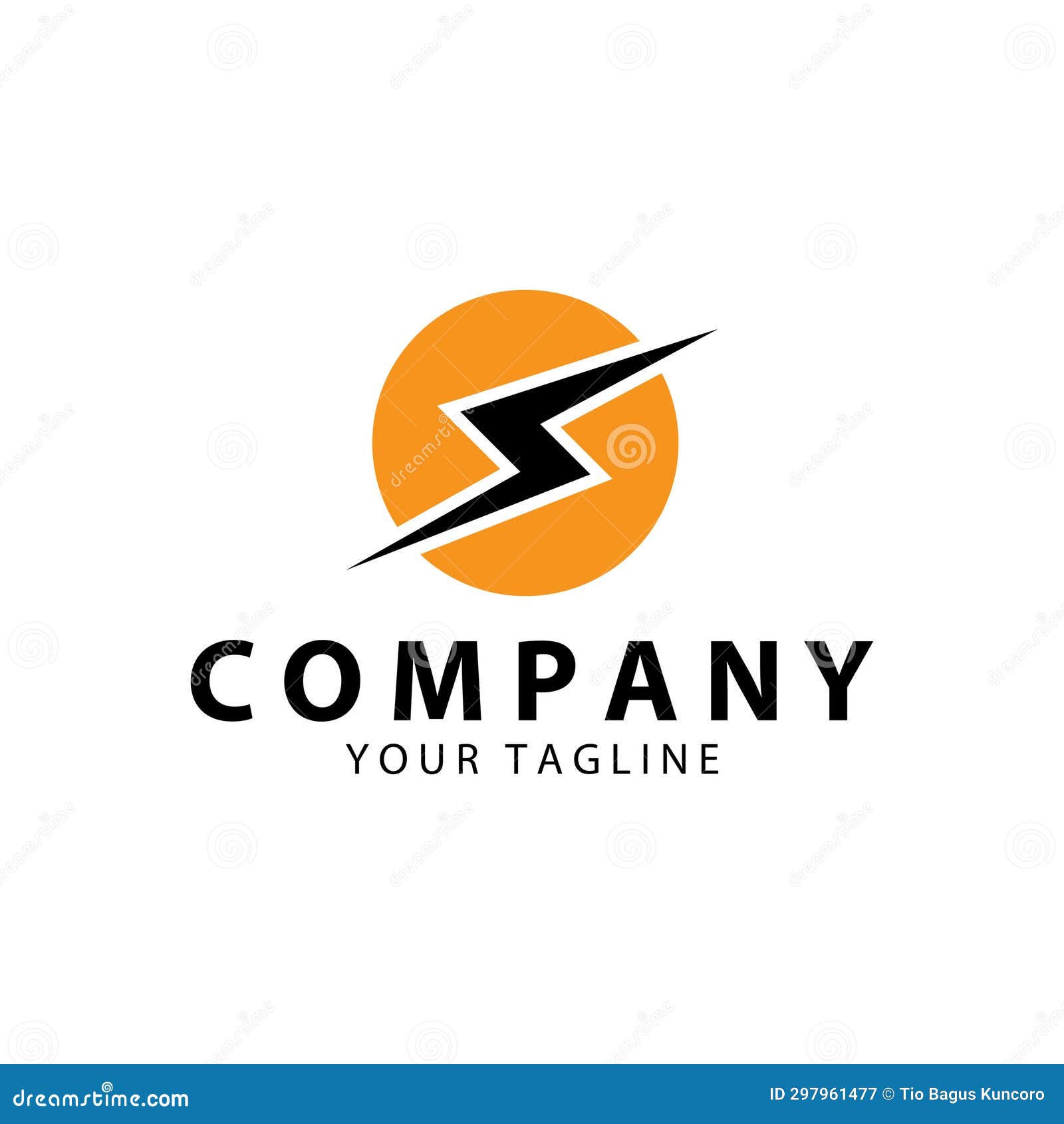 Thunder stock illustration. Illustration of powerful - 297961477