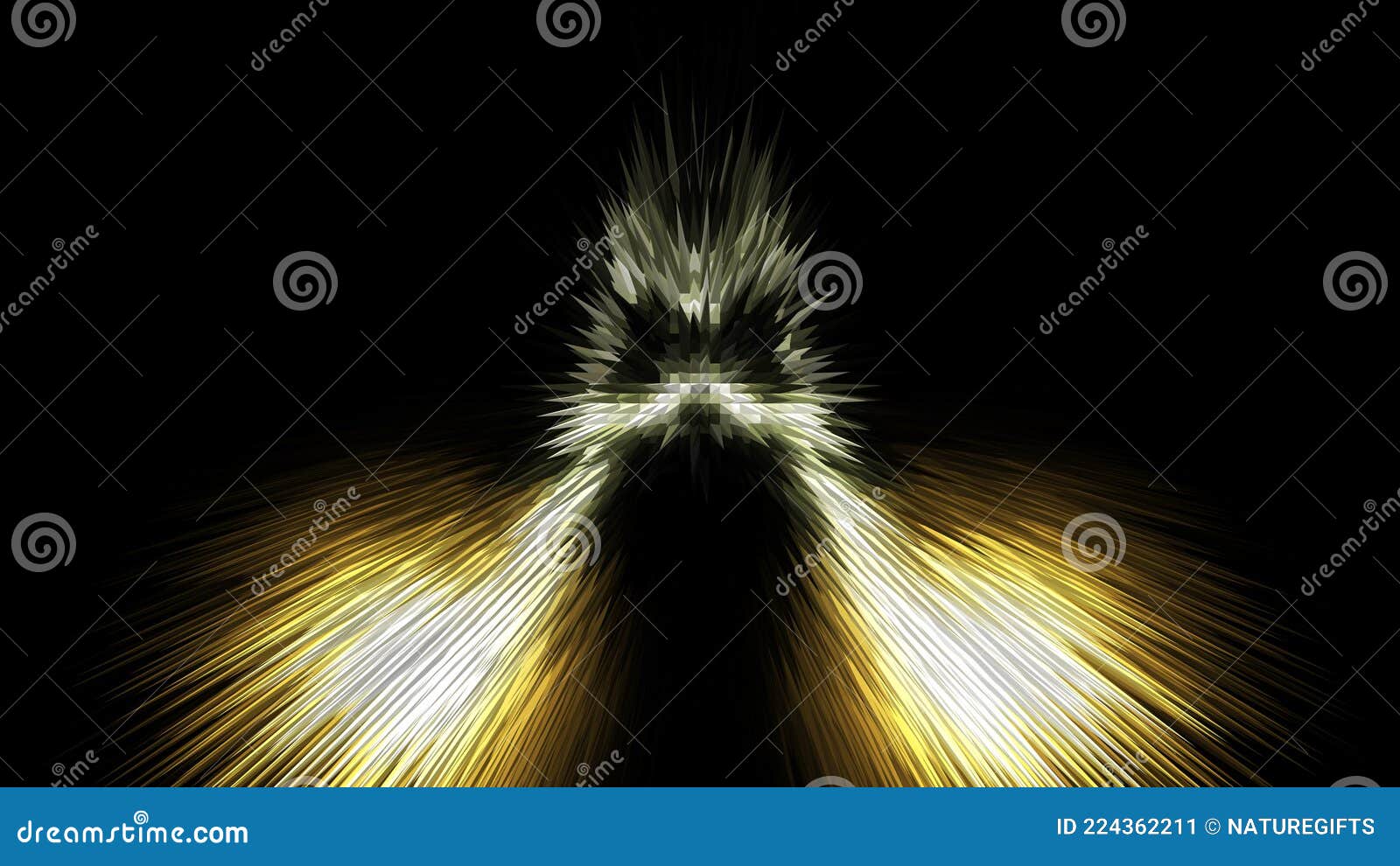 Lightning Thunderstorm Digital Rendering Stock Image - Image of ...