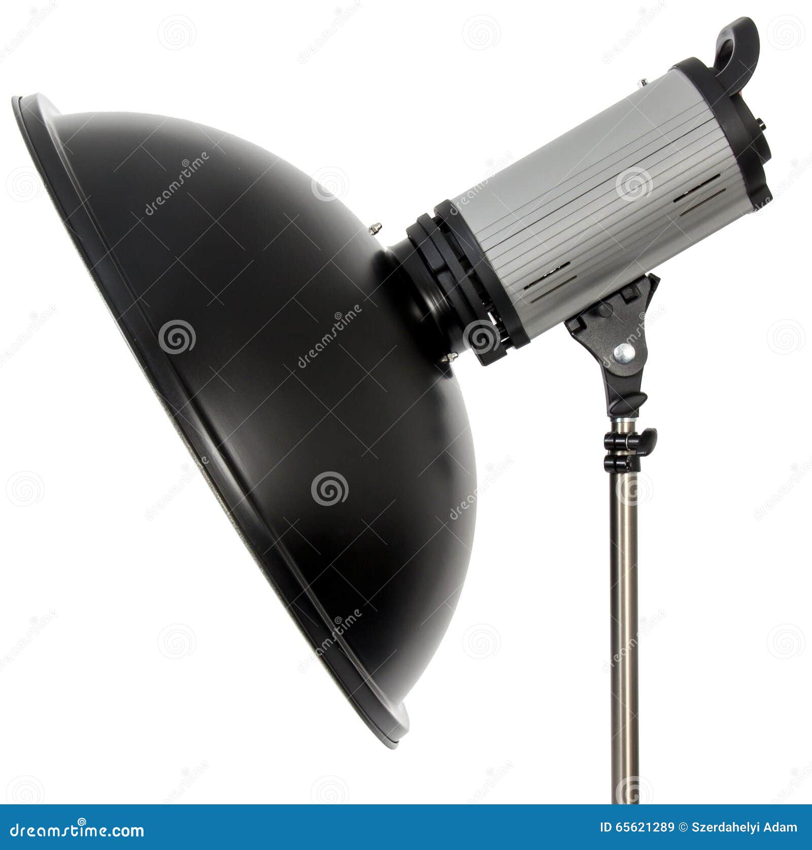 Lightning Equipment Isolated on White Stock Image - Image of dish ...