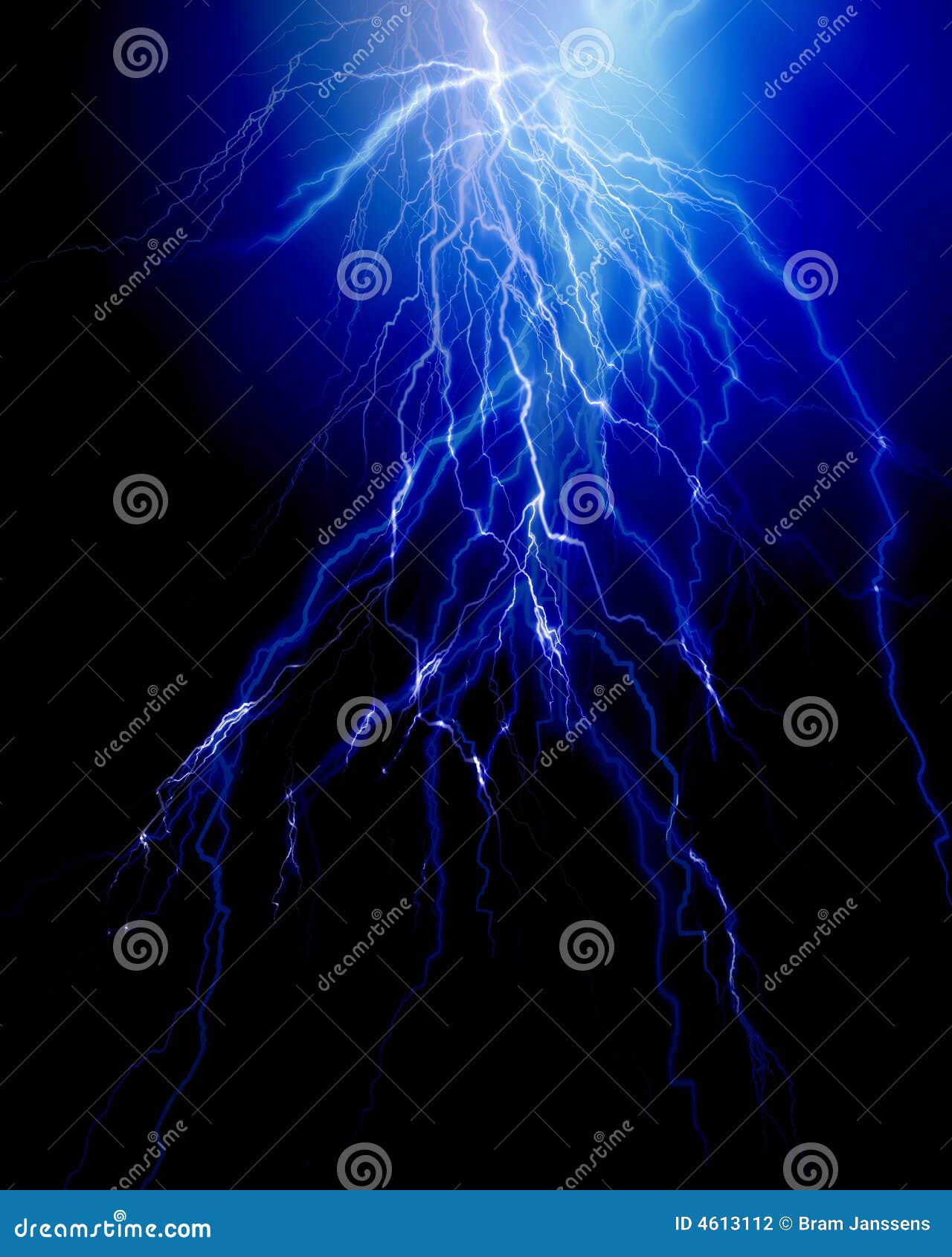 Lightning Flash Background Vector Illustration | CartoonDealer.com ...