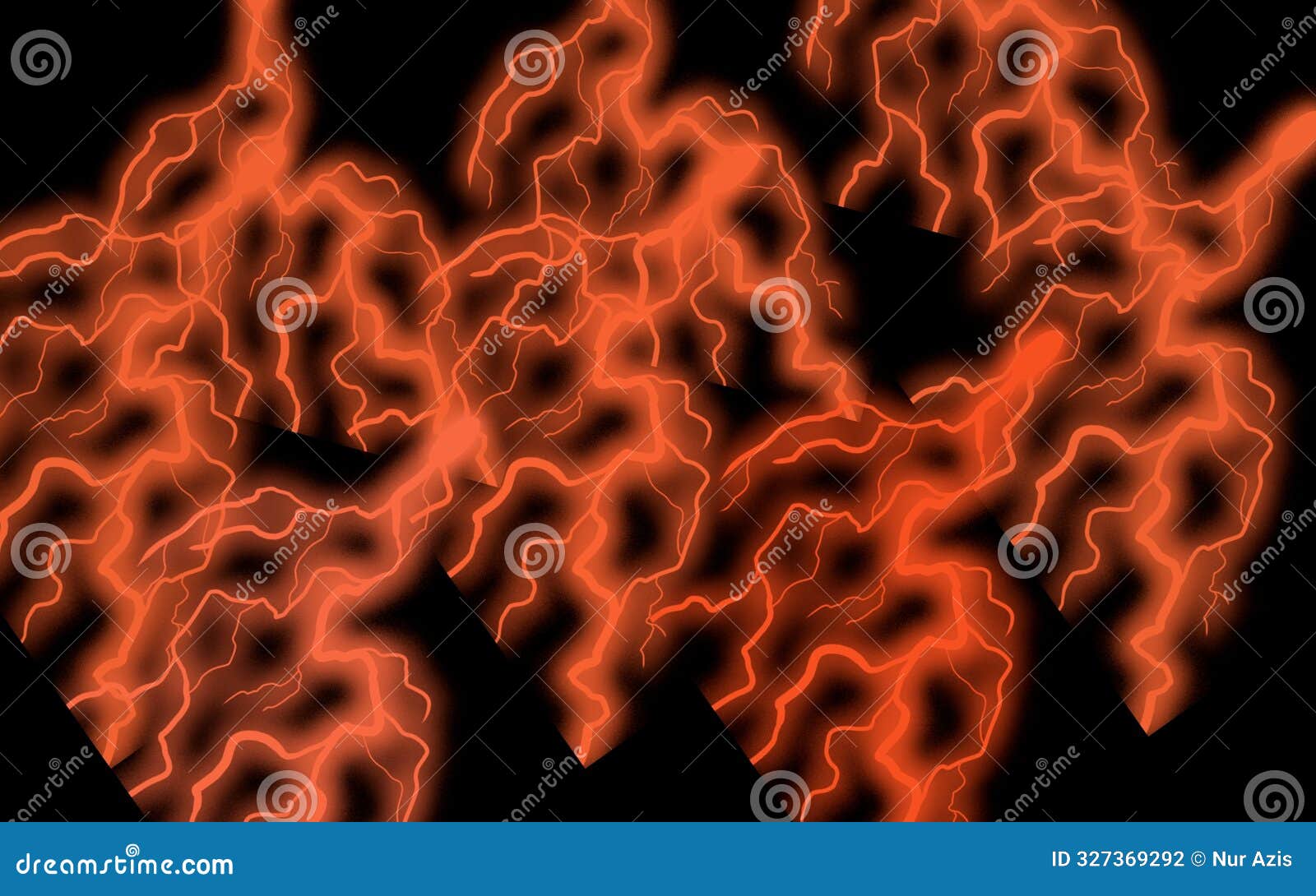 Lightning Flash On Dark Background, Banner Design. Thunderstorm On ...