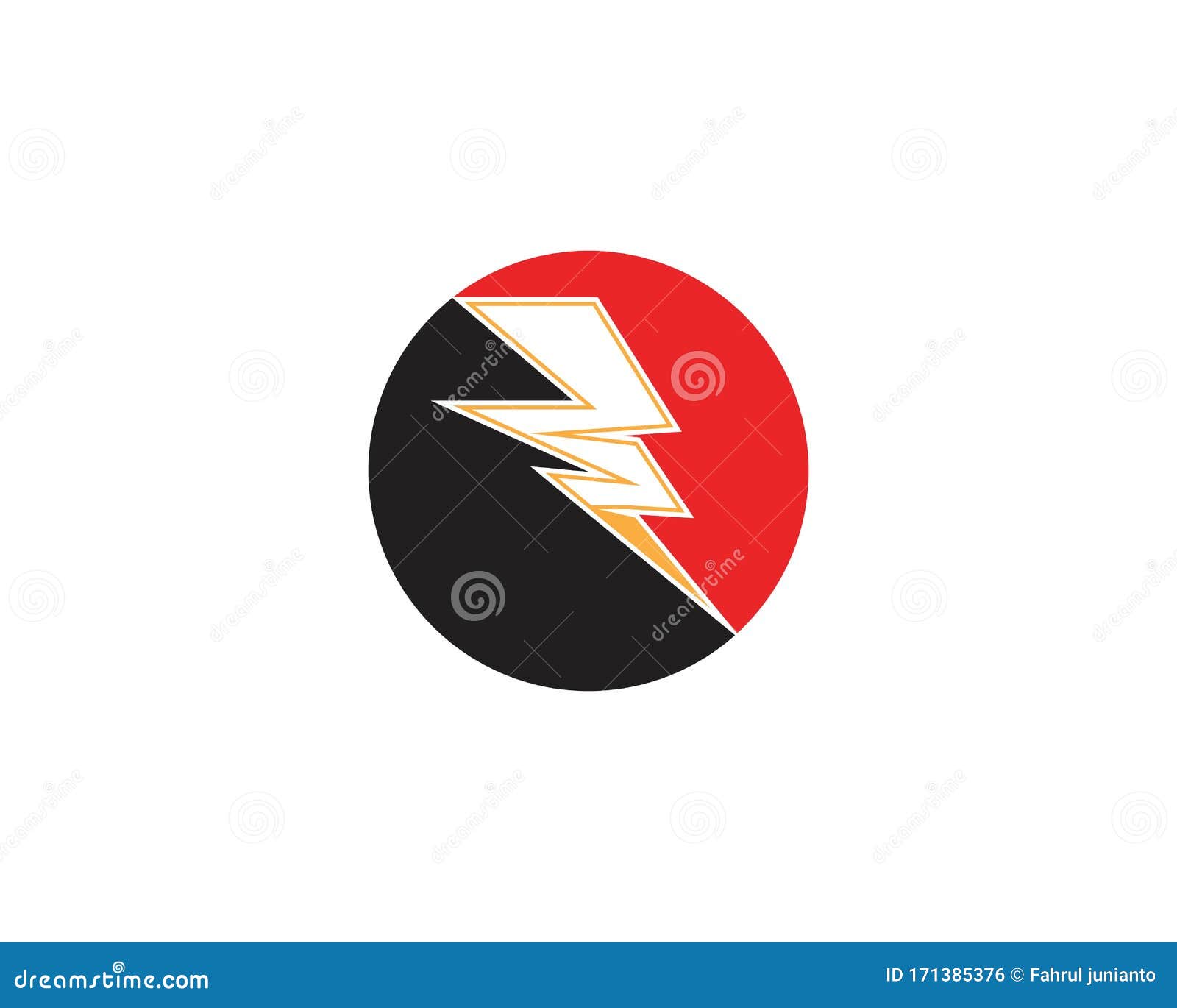 Lightning Flash Icon Logo Vector Stock Vector - Illustration of symbol ...