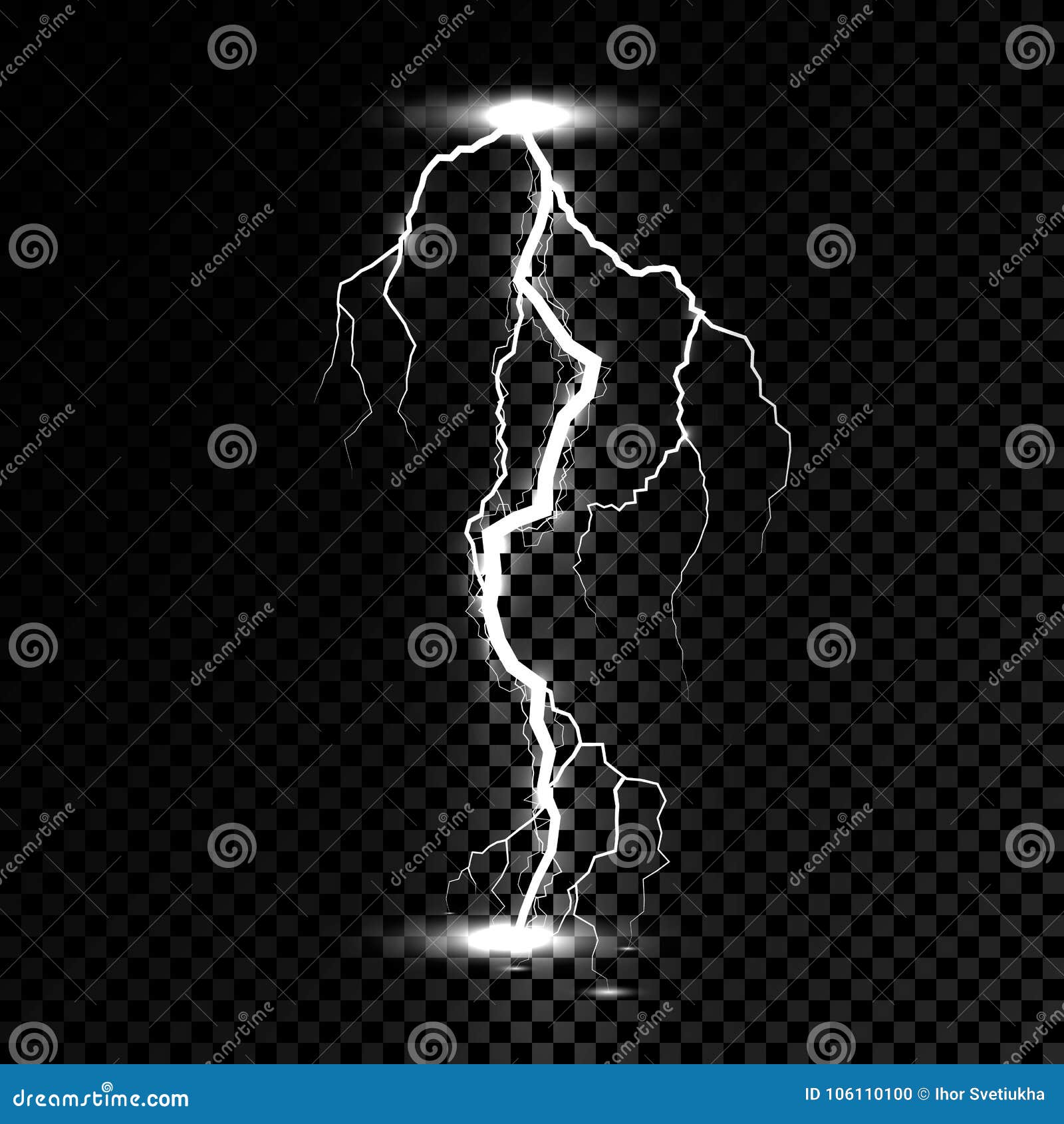 Lightning Flash Light Thunder Spark. Vector Bolt Lightning or ... Lightning Flash Light Thunder Spark. Vector Bolt Lightning or ...