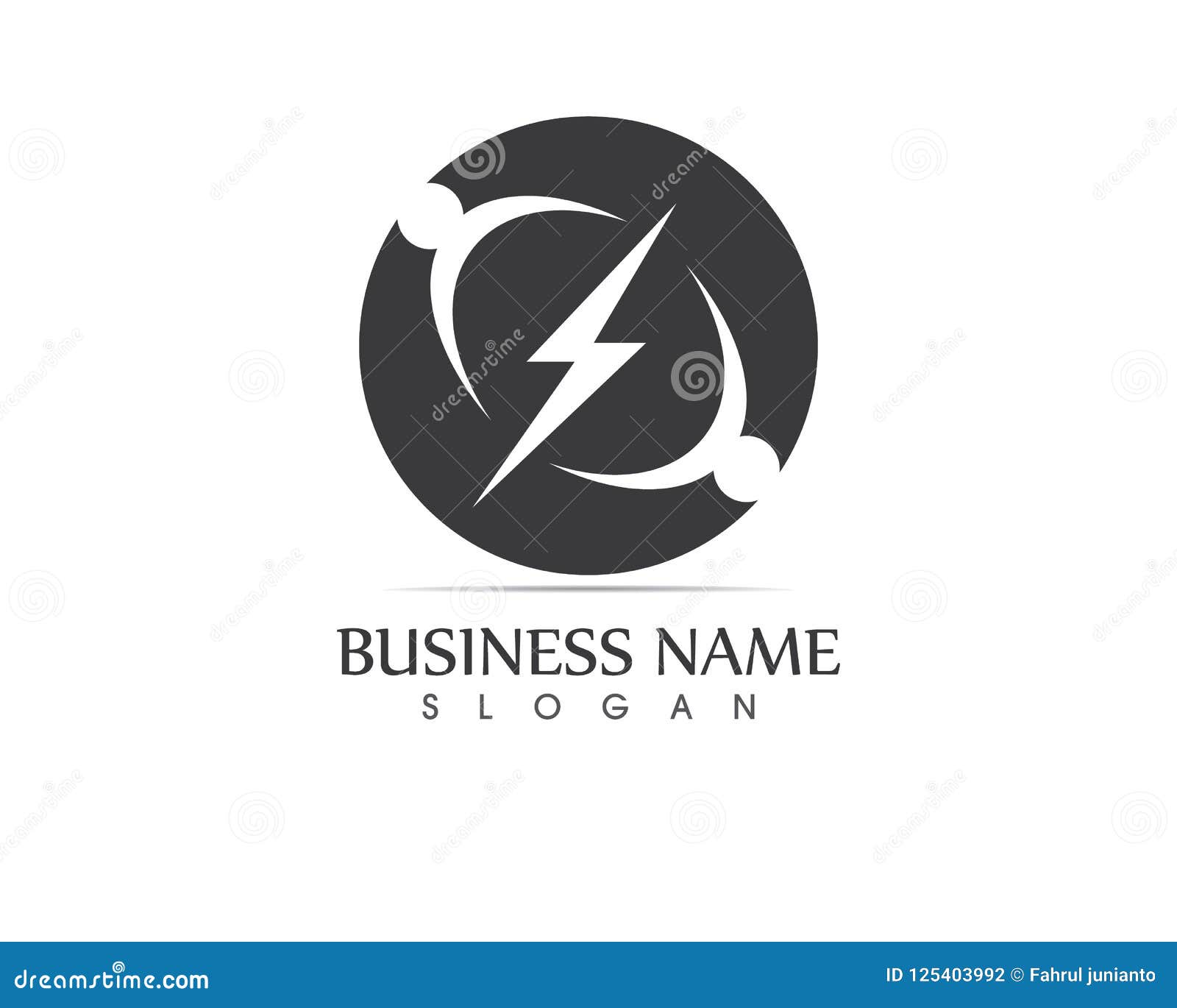 Lightning Flash Logo Vector Stock Vector - Illustration of bolt, sign ...
