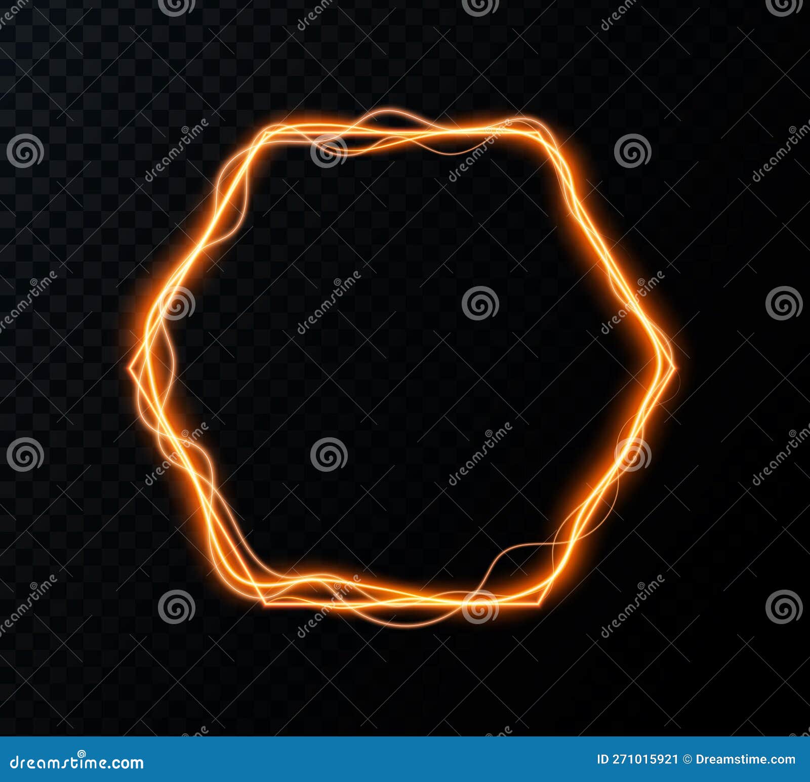 Lightning frames vector stock vector. Illustration of magic - 271015921