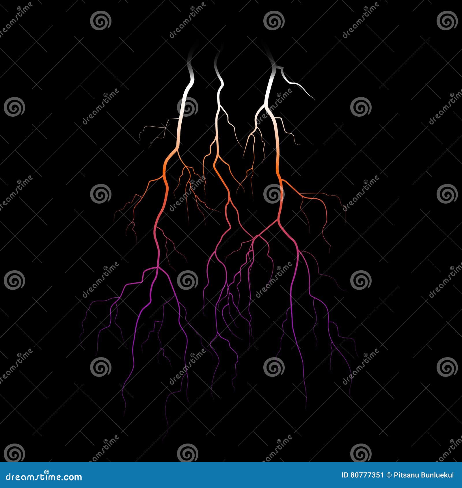 Lightning Gradient Vector Stock Illustrations – 2,451 Lightning ...