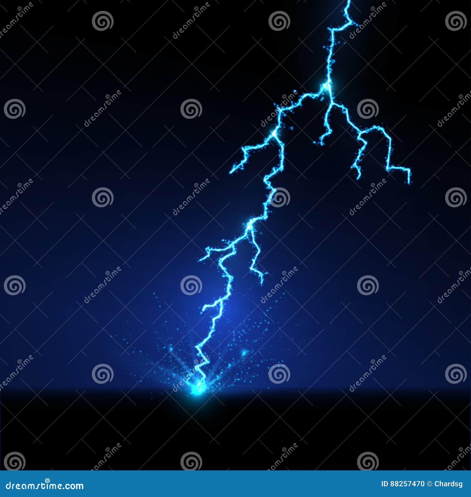 Lightning. Vector Background. | CartoonDealer.com #93028908