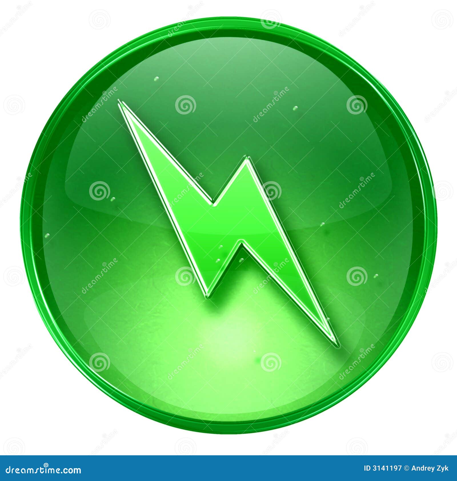 Lightning Icon. Network Connections. Cartoon Vector | CartoonDealer.com ...
