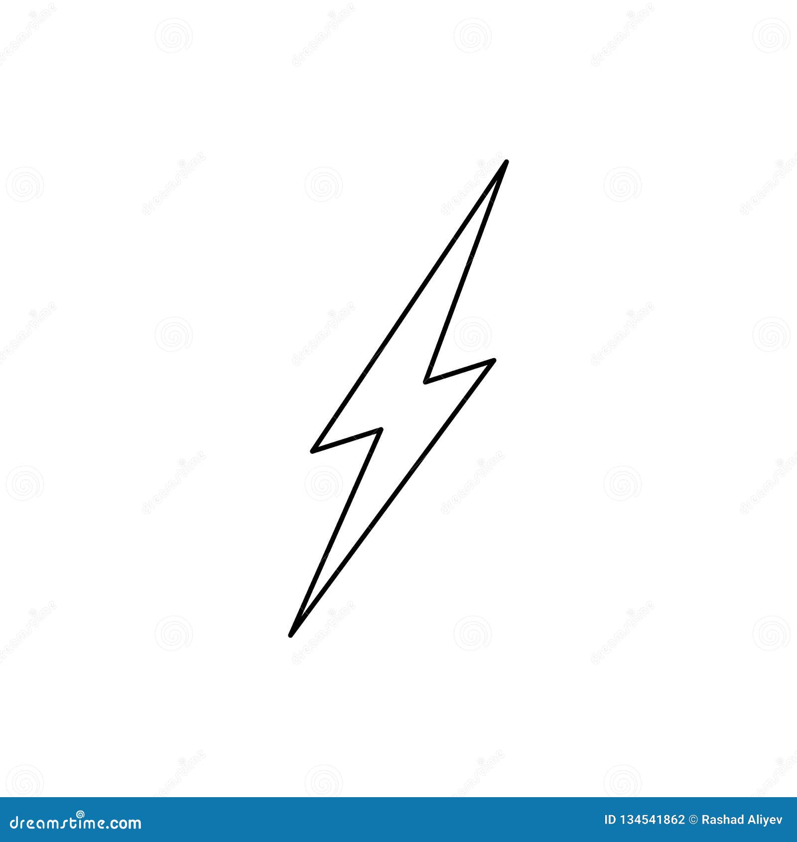 Lightning Icon. Element of Web for Mobile Concept and Web Apps Icon ...
