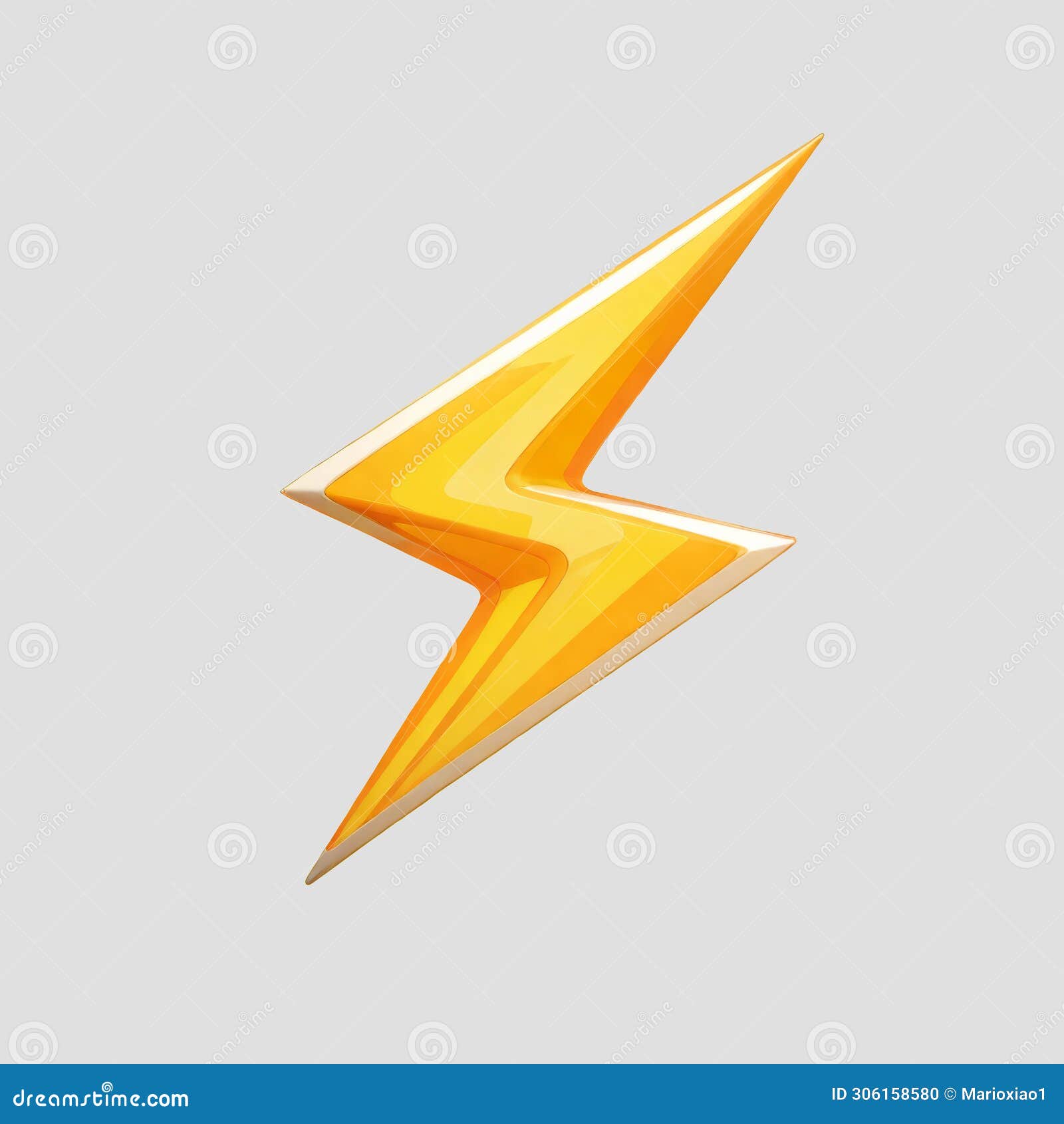 Lightning Icon Illustration Isolated In White Background ...