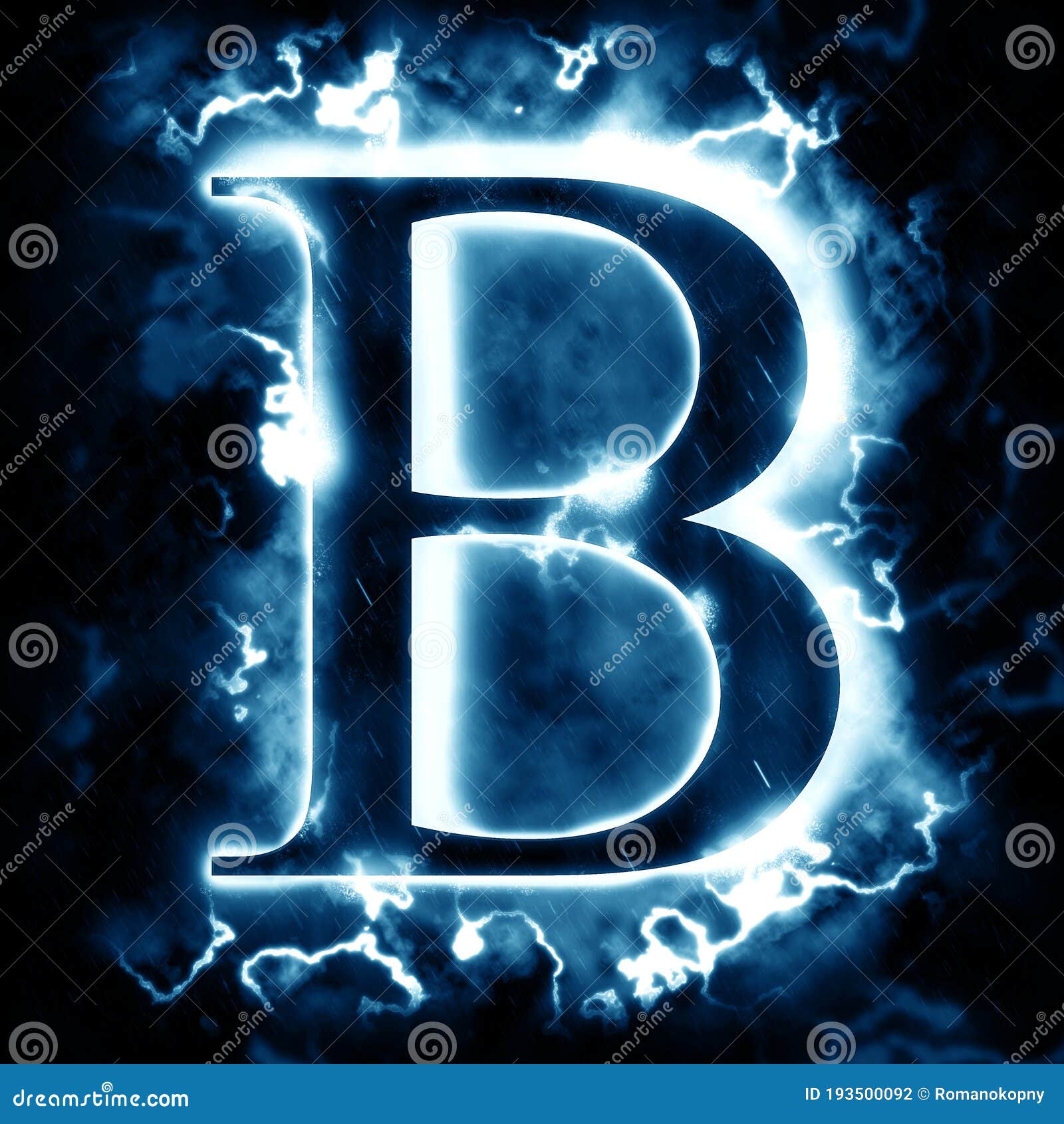 Lightning Letter F Stock Image | CartoonDealer.com #193500121