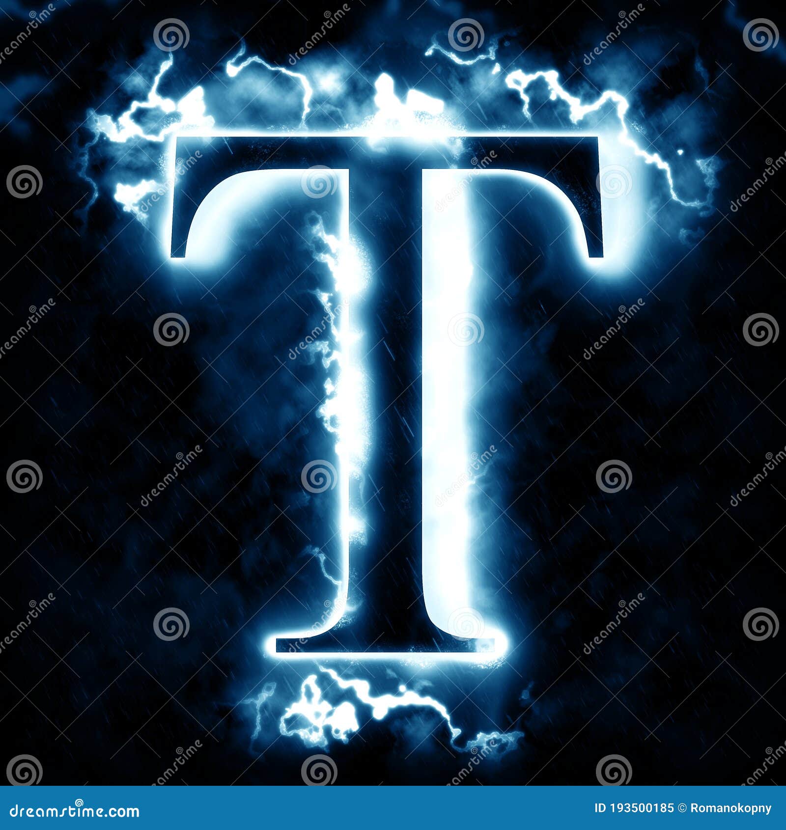 Lightning Letter A Stock Photography | CartoonDealer.com #193500086