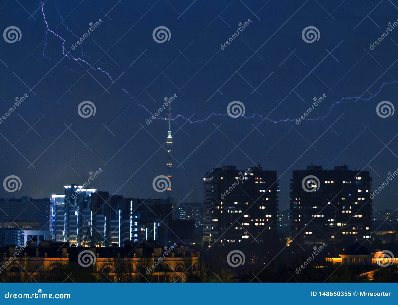 Lightning stock image. Image of flashing, europe, disasters - 148660355