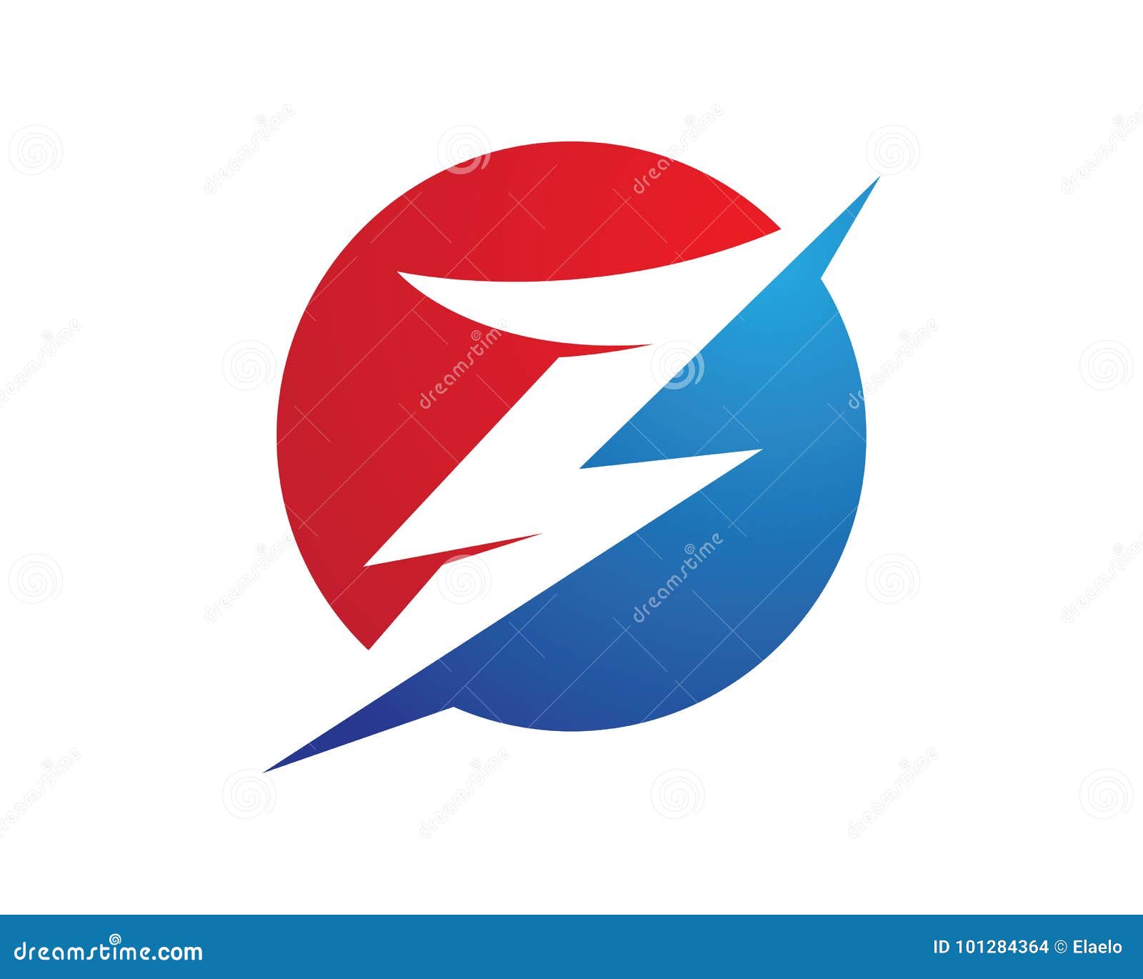 Lightning Logo Template stock vector. Illustration of greek - 101284364