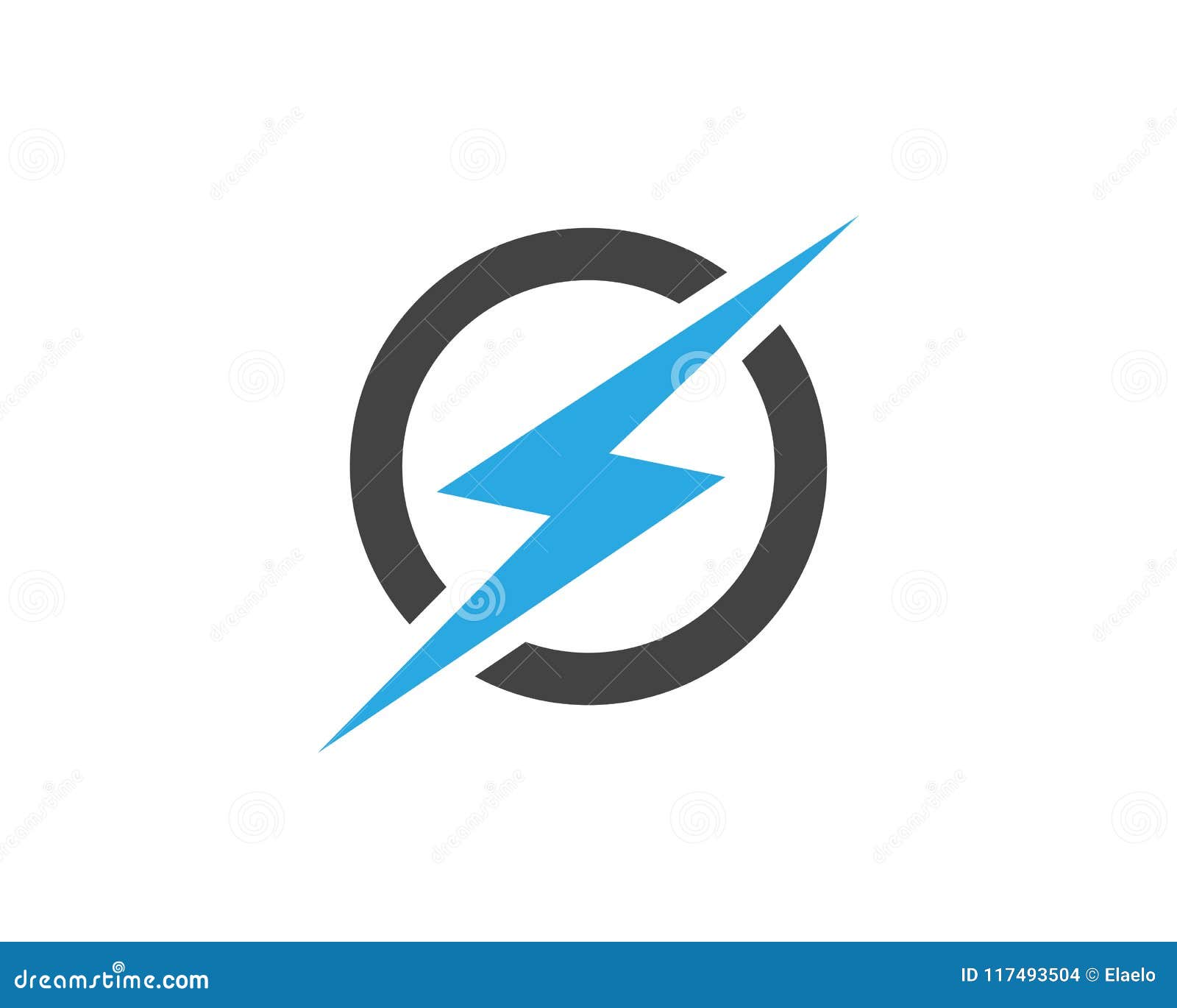 Lightning Logo Template Vector Icon Stock Vector - Illustration of ...