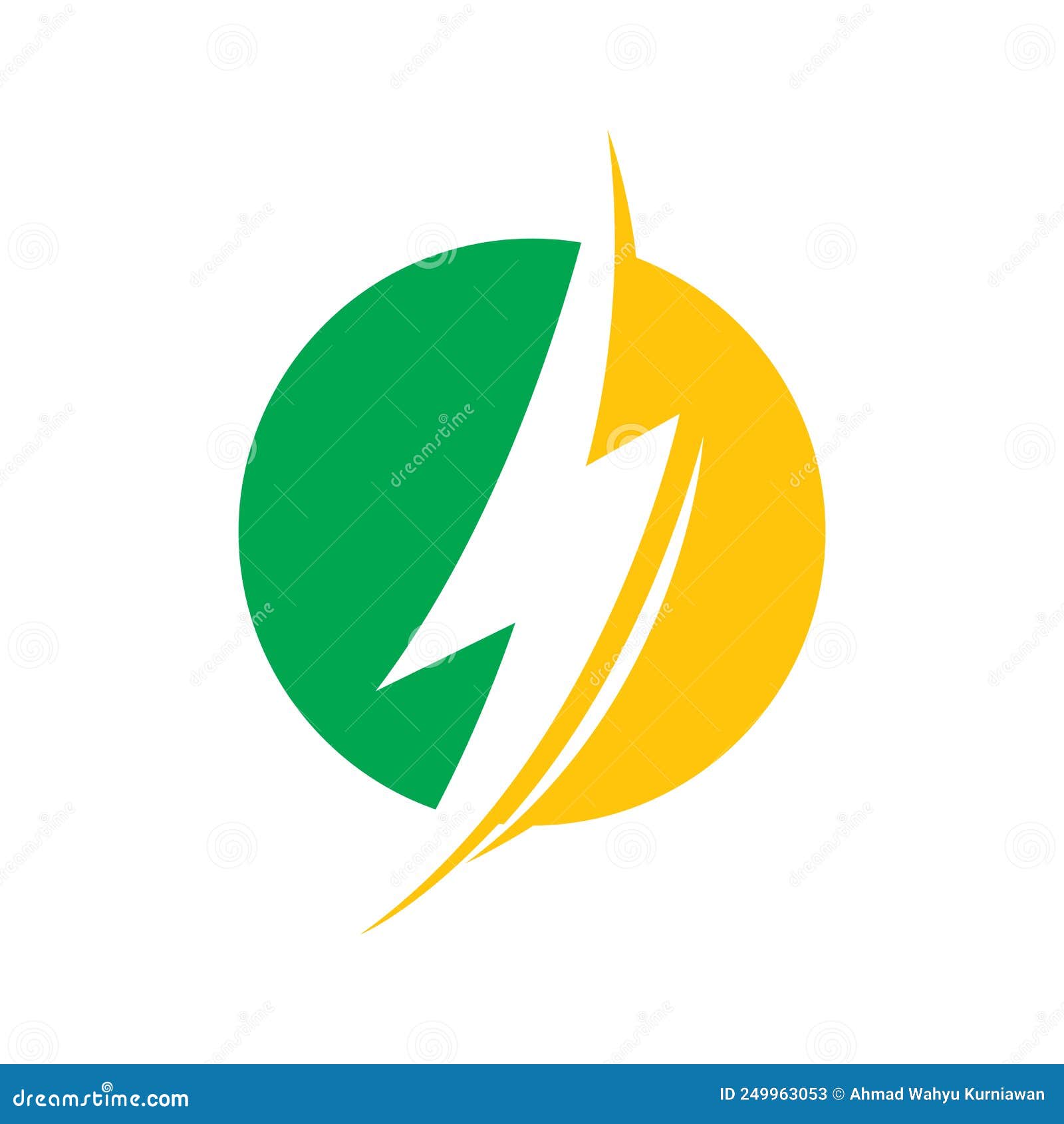 Lightning Logo vector stock vector. Illustration of element - 249963053