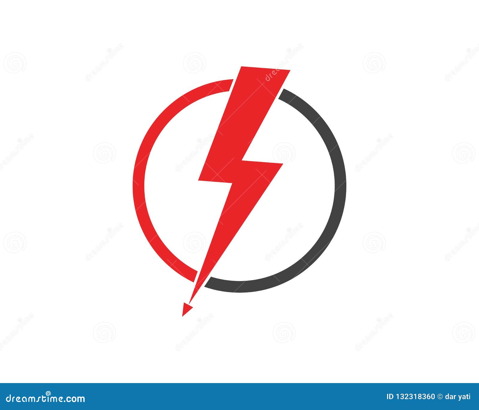 Lightning Logo Vector Illustration Stock Illustration - Illustration of ...